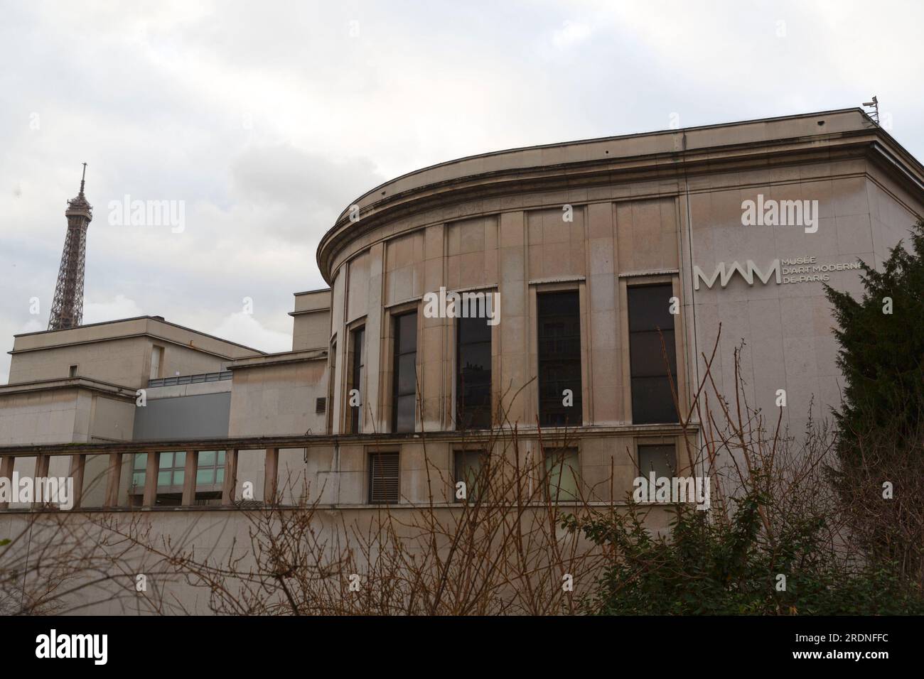 Paris, France - January 20, 2022: Musée d'Art Moderne de Paris or MAM ...
