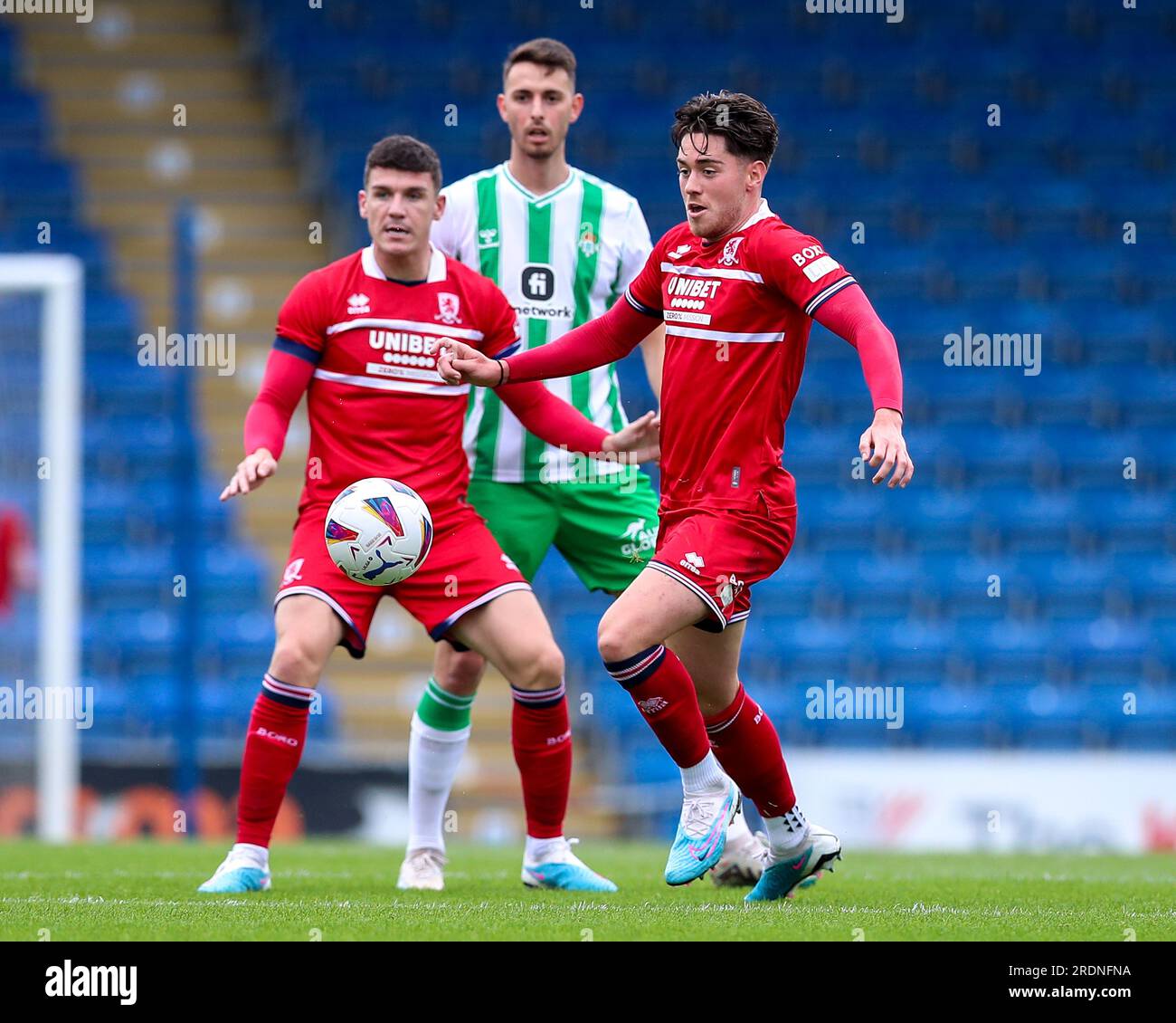 Hayden Hackney #7 of Middlesbrough during the Pre-season friendly match Real Betis vs ...