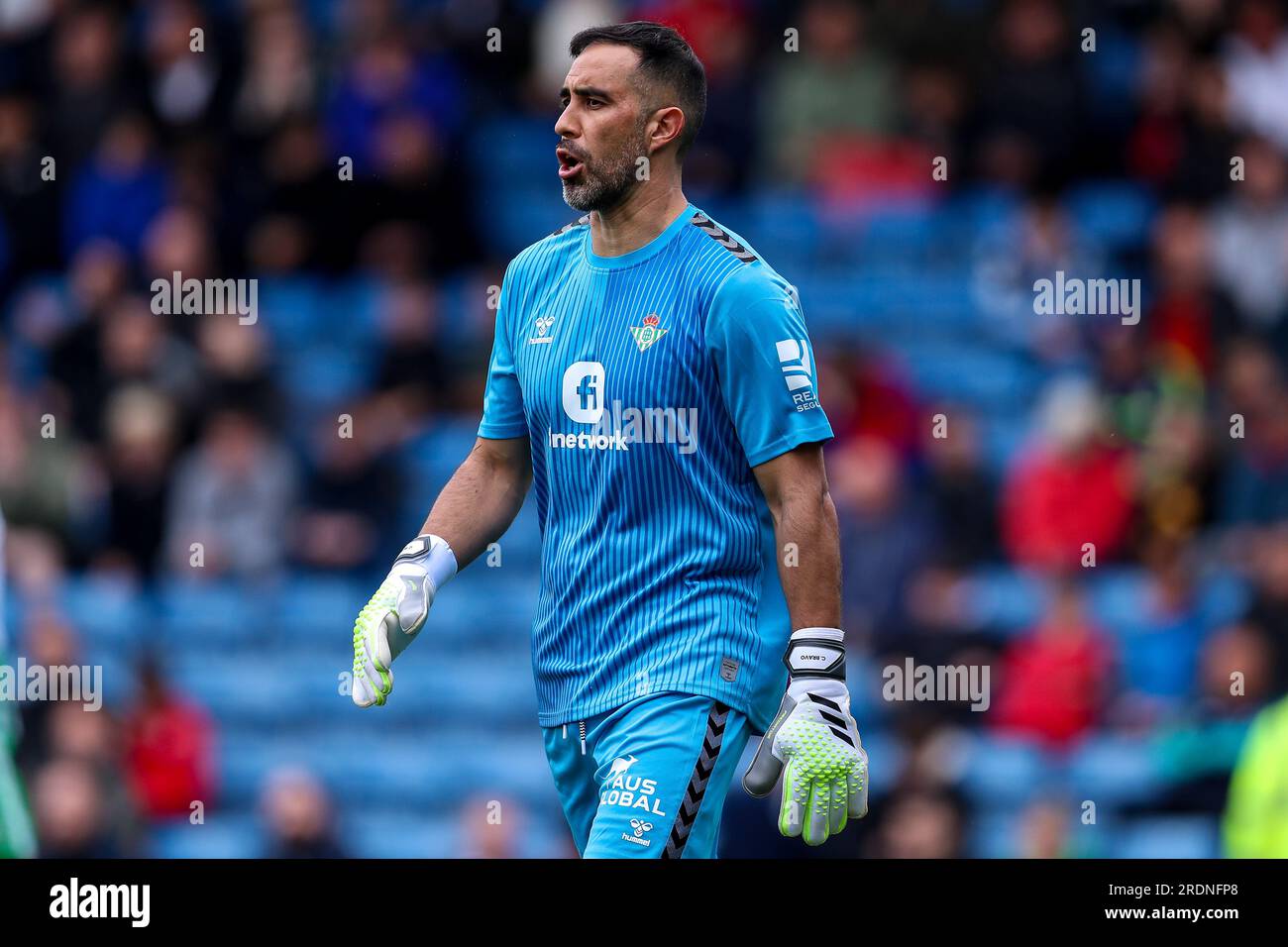 Claudio Bravo #1 of Betis during the Pre-season friendly match Real ...