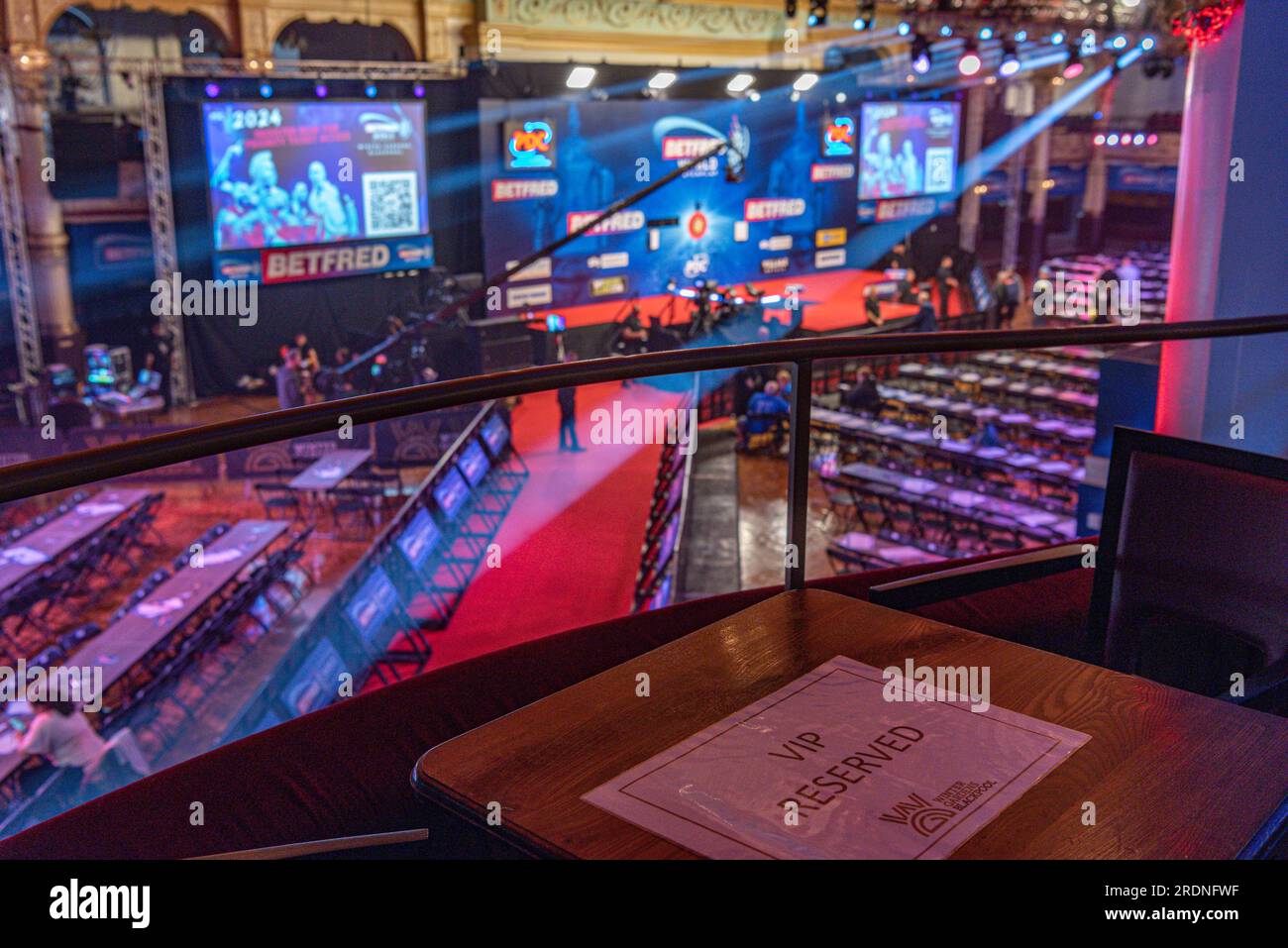 Winter Gardens, Blackpool, UK. 22nd July, 2023. 2023 Betfred World ...