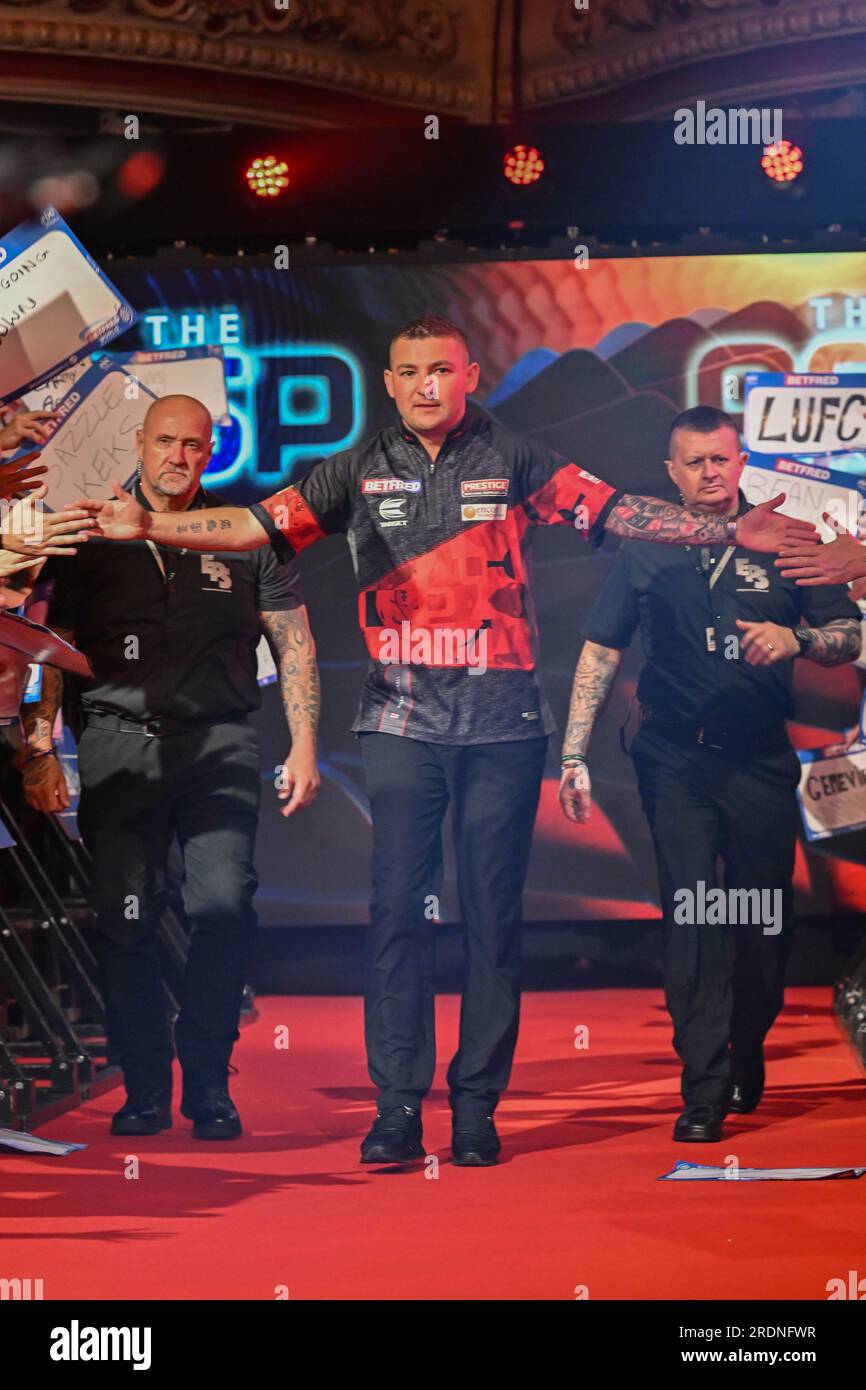 Winter Gardens, Blackpool, UK. 22nd July, 2023. 2023 Betfred World ...