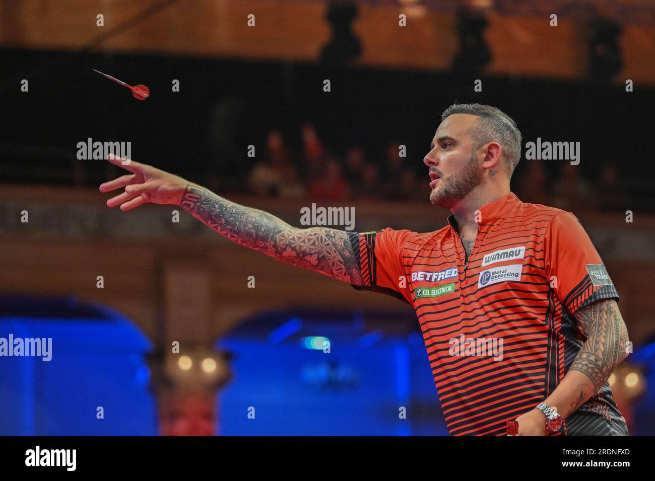 Winter Gardens, Blackpool, UK. 22nd July, 2023. 2023 Betfred World ...