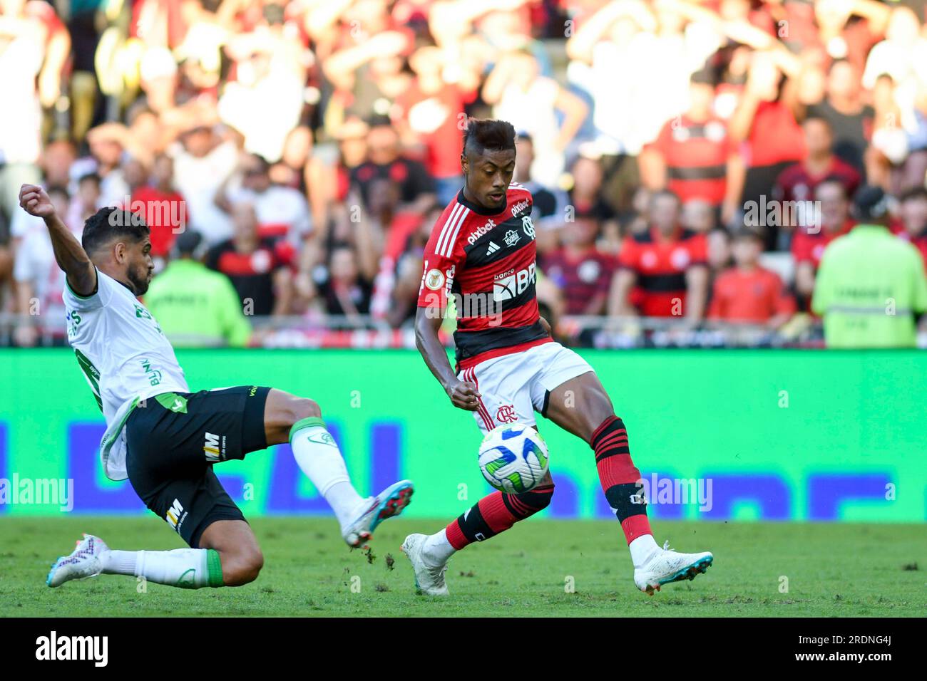 Rio De Janeiro, Brazil. 22nd July, 2023. MG held at the Maracanã ...
