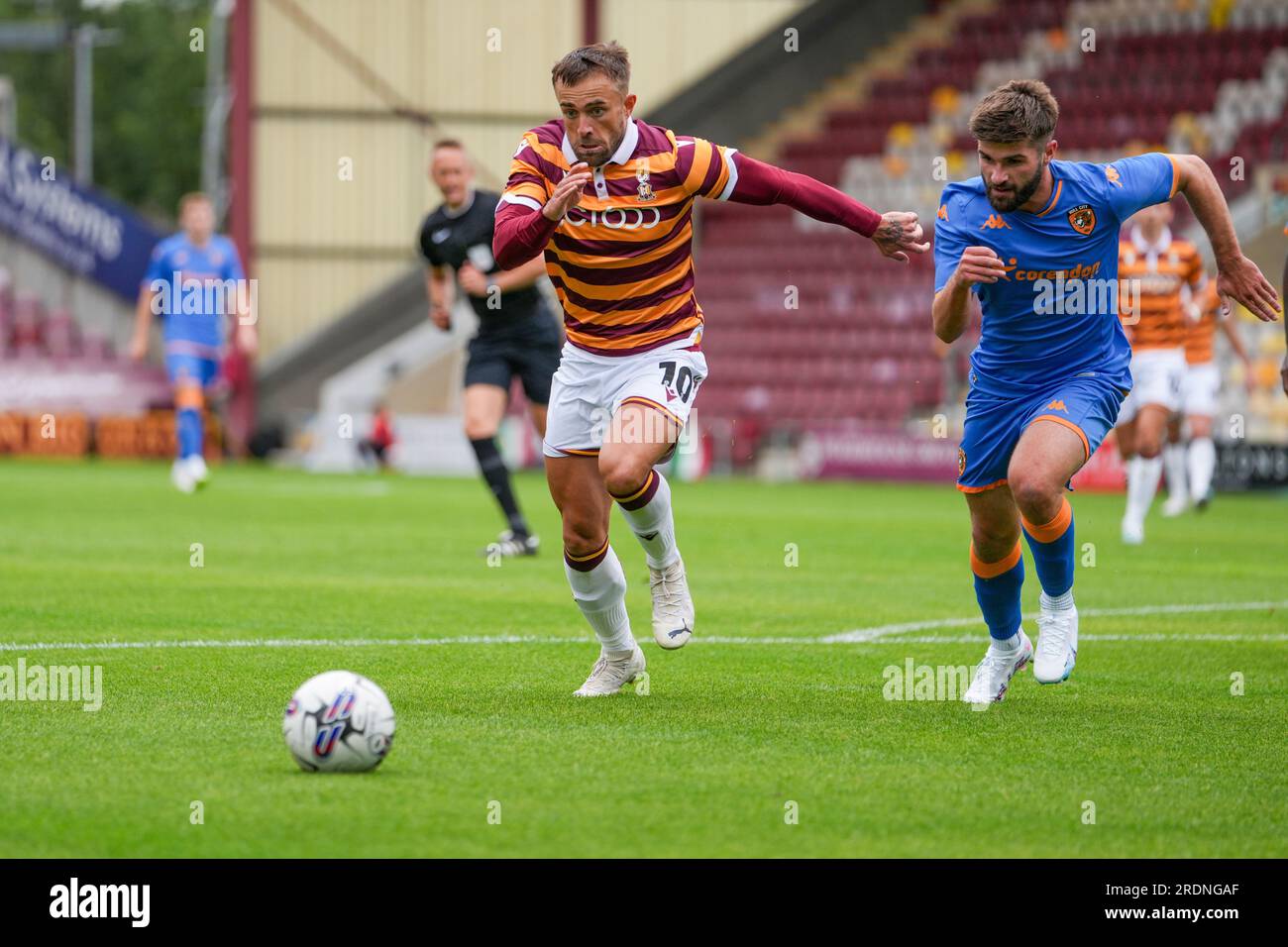 Bradford, UK. 22nd July 2023. Football League Friendly: Bradford City ...