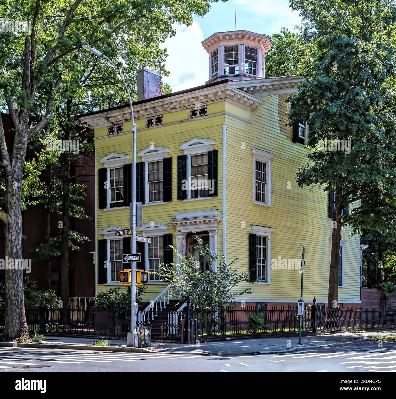Clinton Hill Historic District: 343 Vanderbilt Avenue, Steele House, a ...