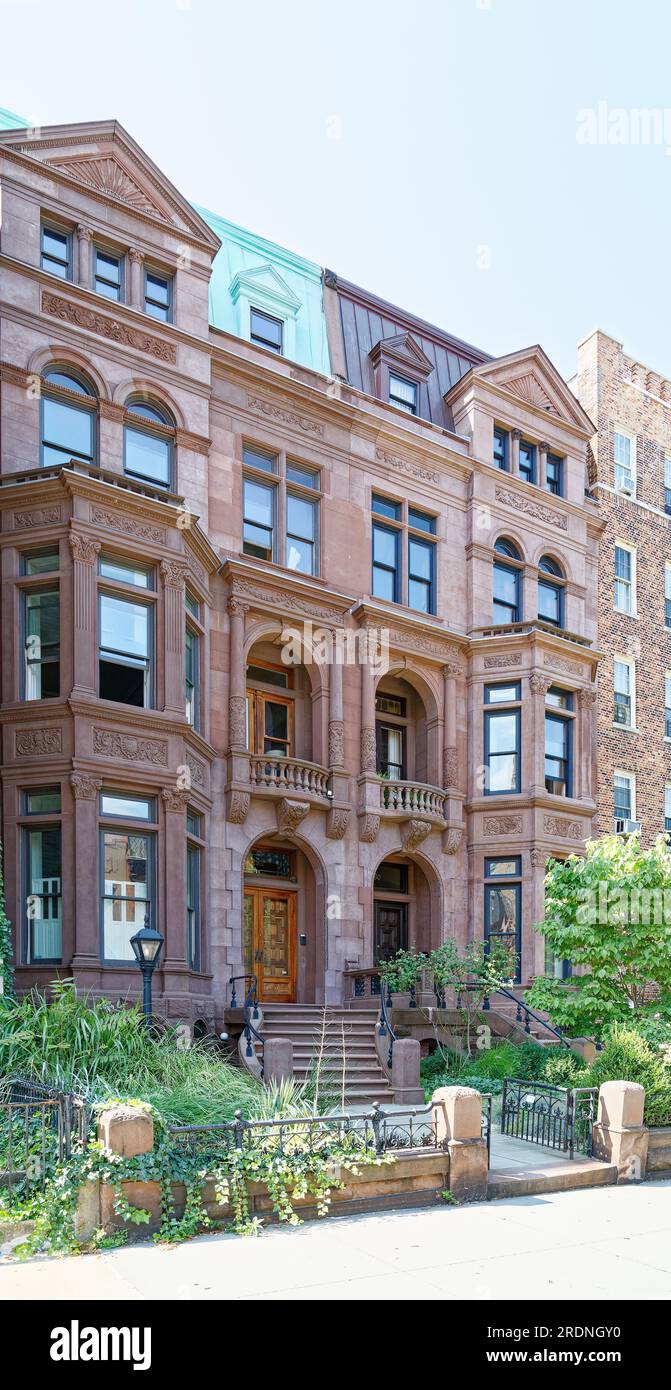 Clinton Hill Historic District: 282-280 Washington Avenue, Queen Anne ...