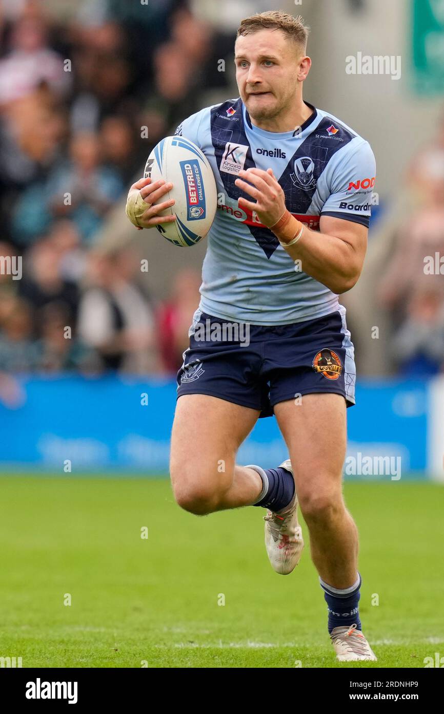 Matty Lees #10 of St. Helens during the Betfred Challenge Cup Semi ...