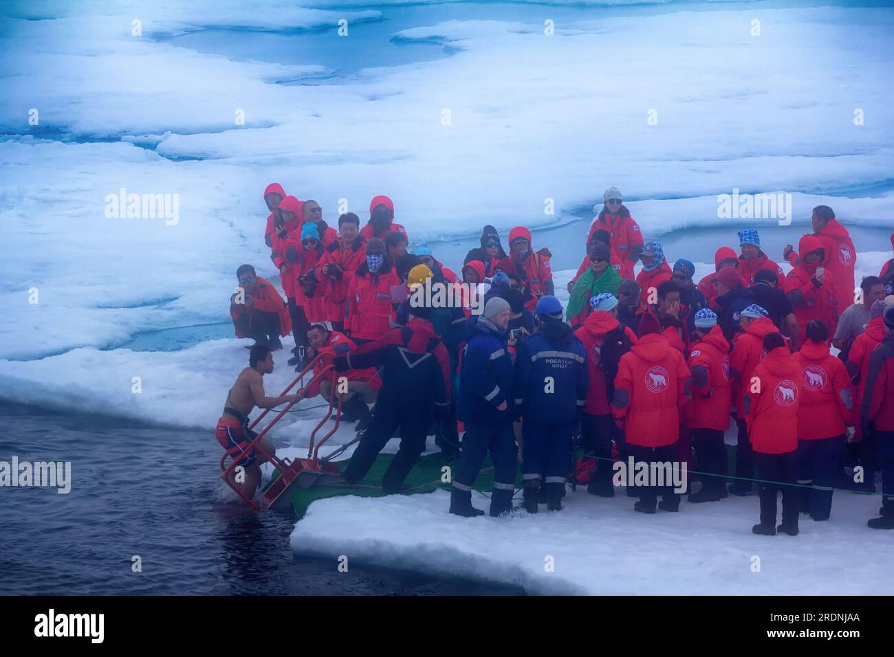 North pole - 2 July 2016: Extraordinary tourist offer - bathing at ...