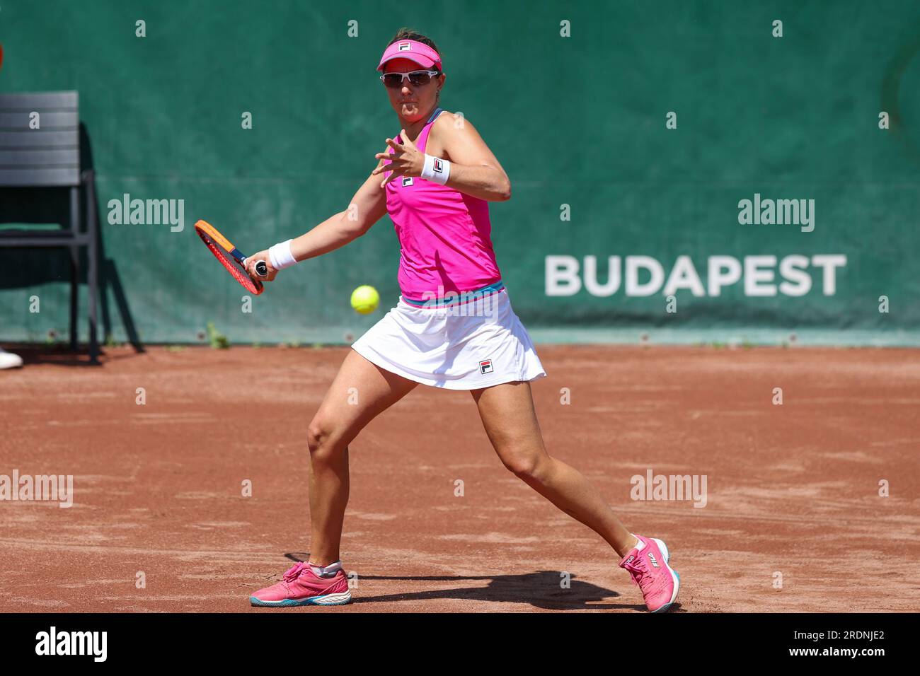 Budapest, Hungary. 22nd July, 2023. Nadia Podoroska (ARG) during the ...