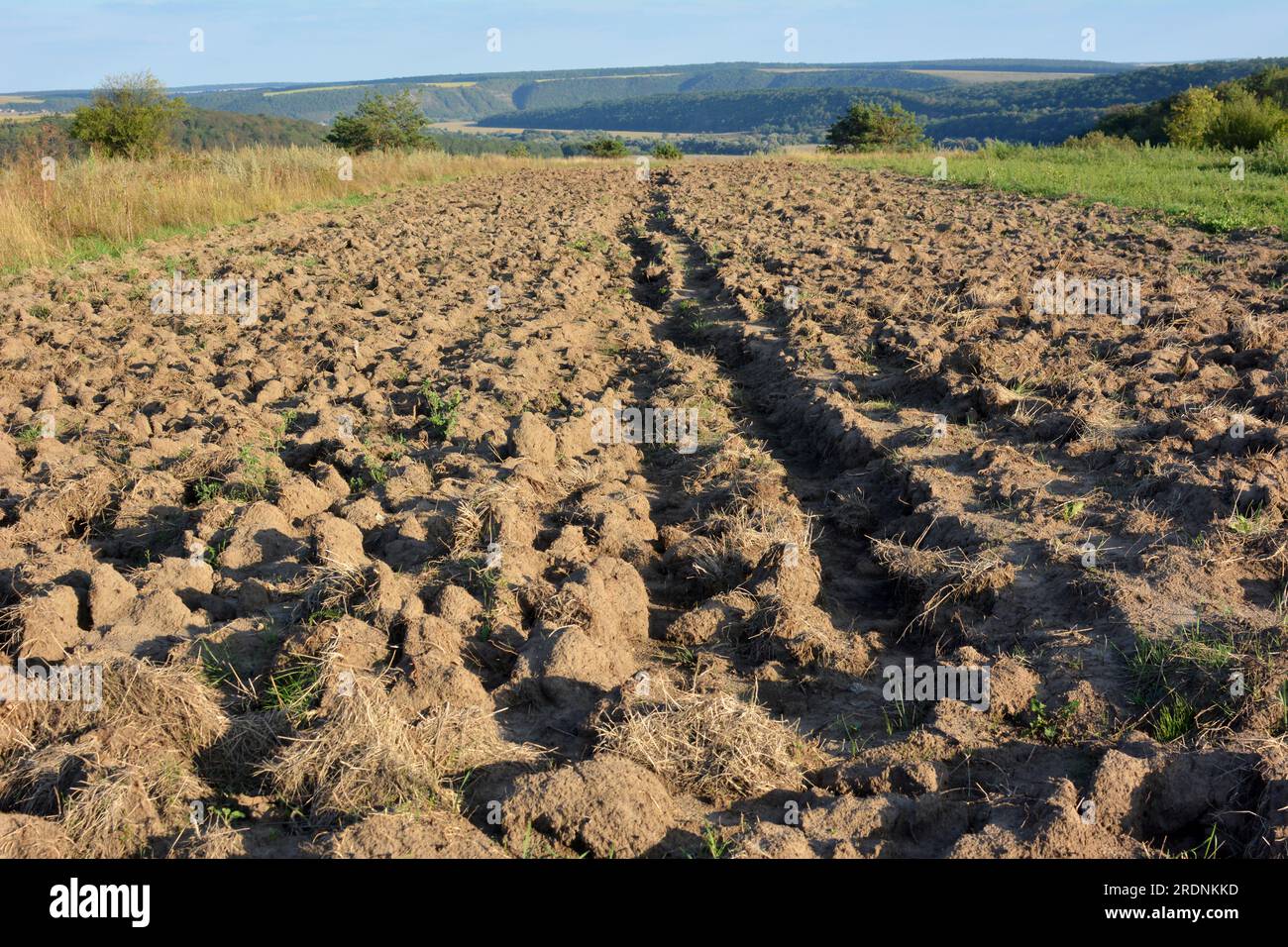 Plowing field brown ground hi-res stock photography and images - Alamy