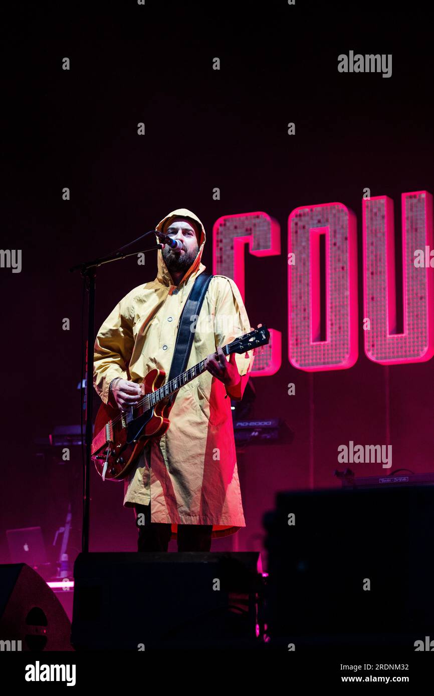 Sheffield, UK. 22nd July 2023. Courteeners Live on stage at the Sarah ...