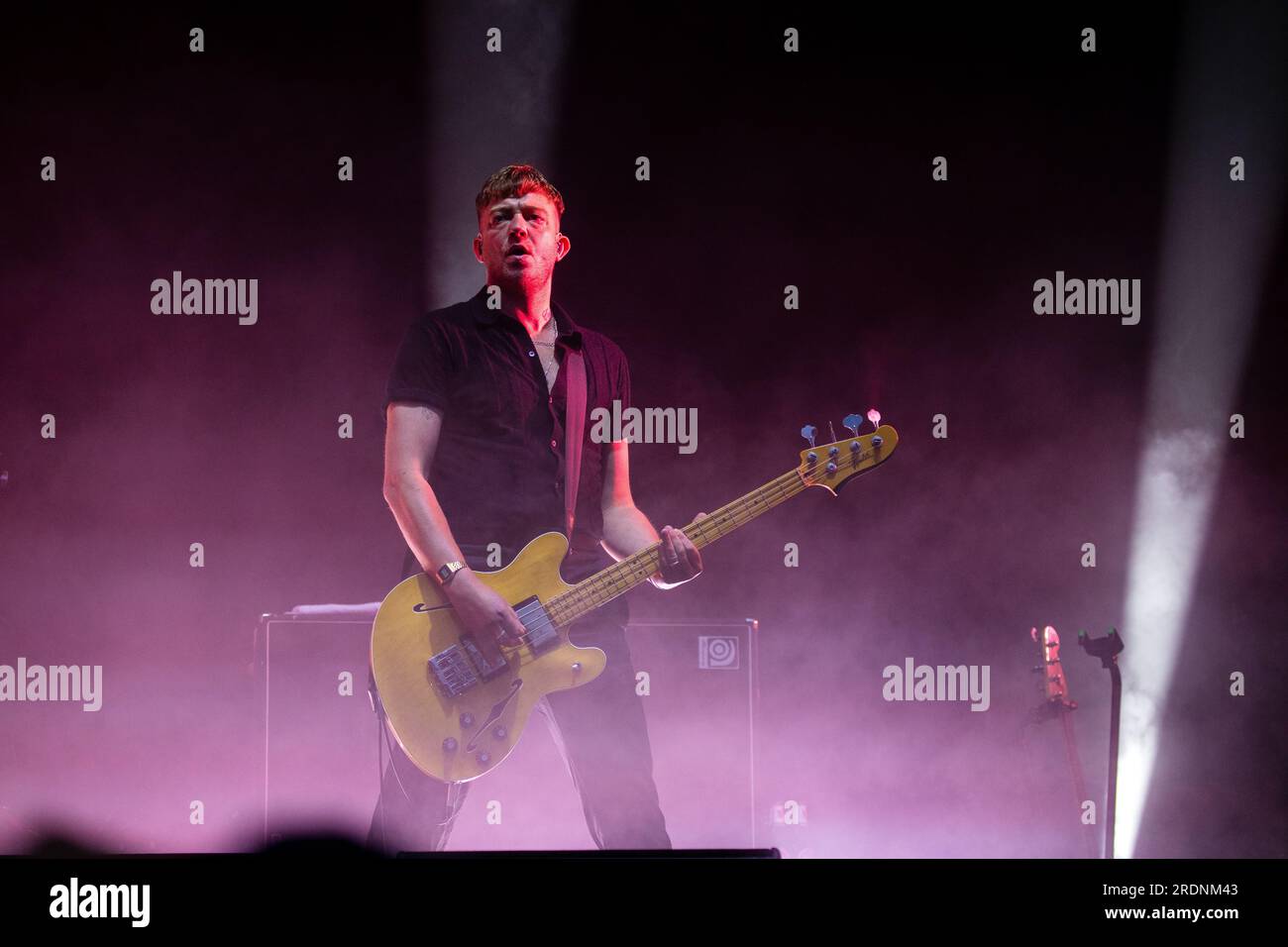 Sheffield, UK. 22nd July 2023. Courteeners Live on stage at the Sarah ...