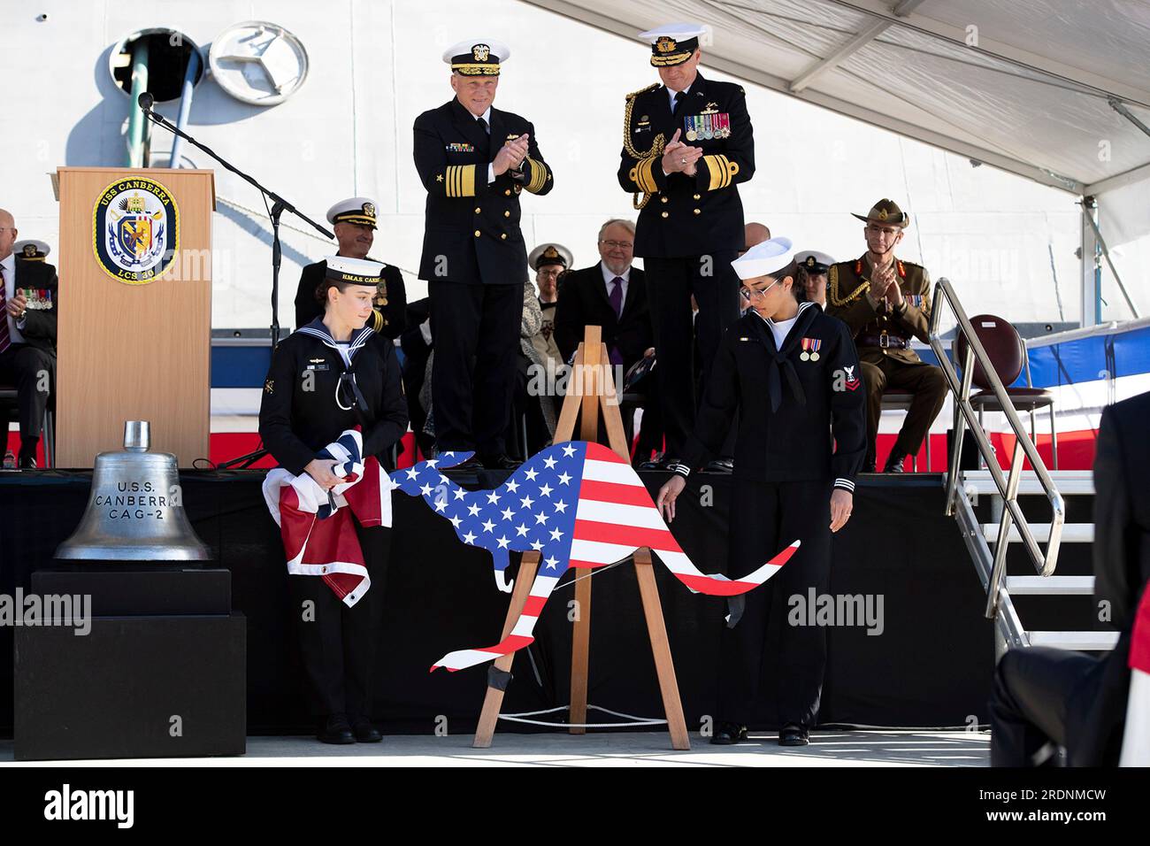 Sydney, Australia. 22nd July, 2023. U.S. Navy Admiral Michael Gilday ...