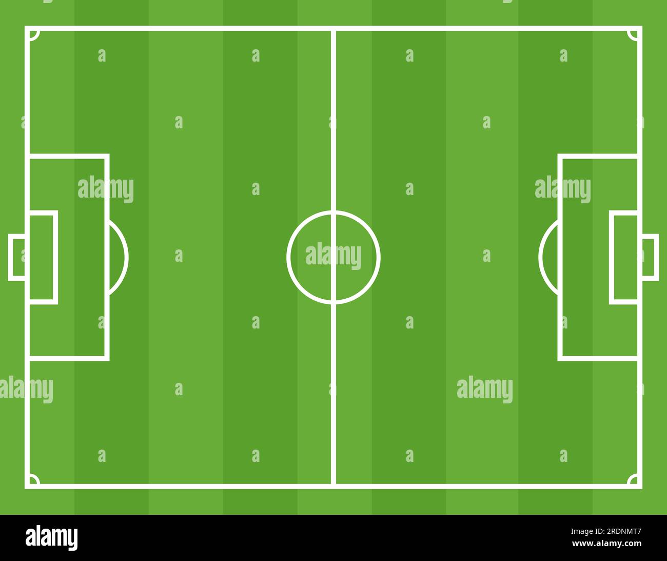 Horizontal football field Stock Photo - Alamy