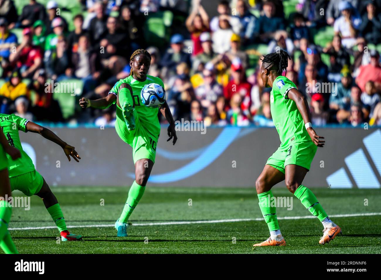 Christy Ucheibe In action during the FIFA Women's World Cup 2023 match ...