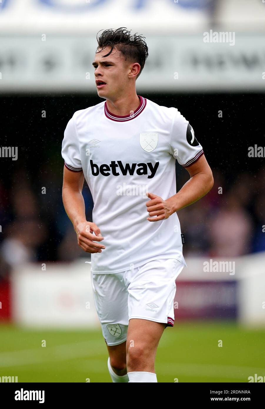 West Ham United's Lewis Orford during the pre-season friendly match at ...