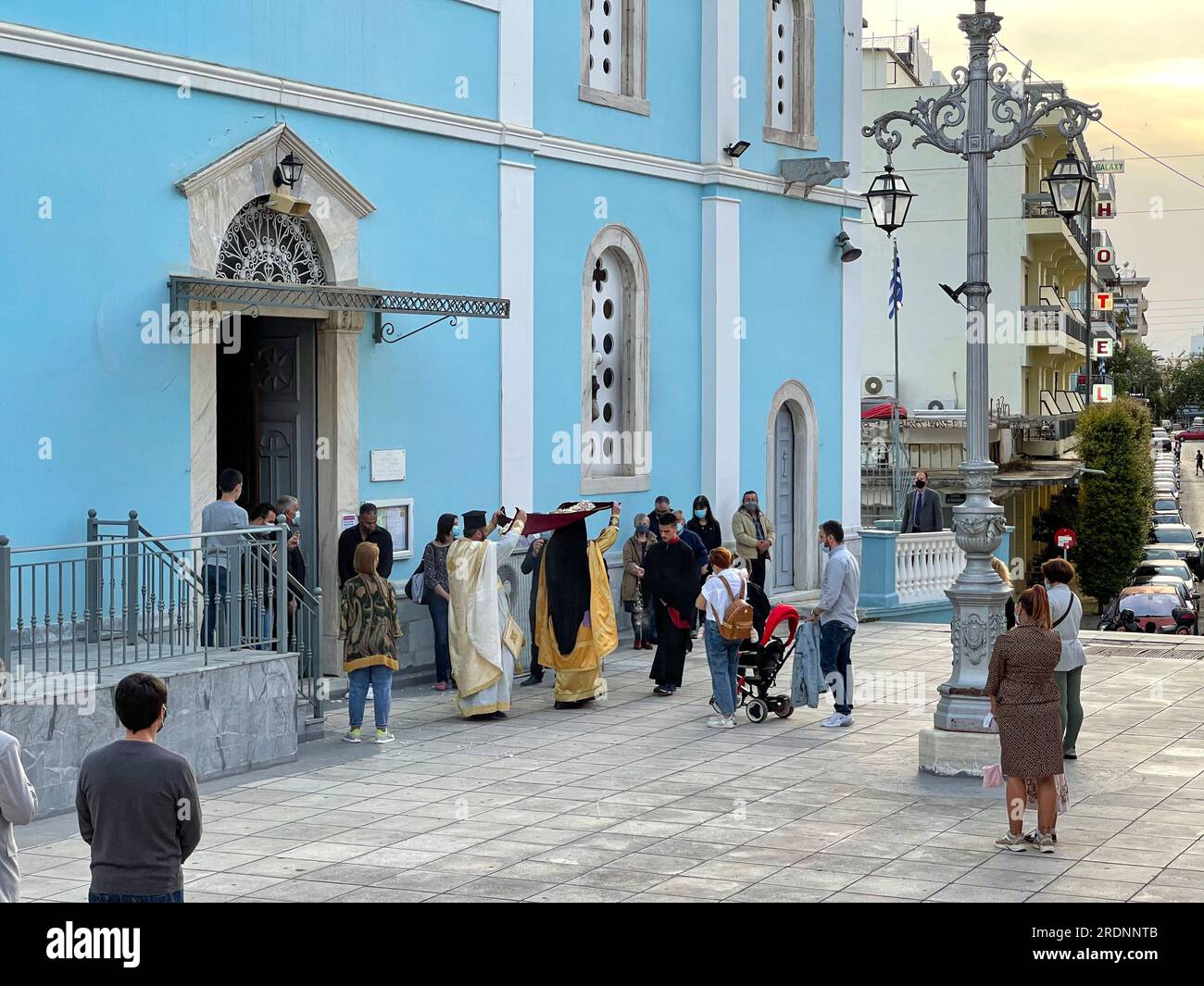 The church of hurch of Agios Nikolaos (Saint Nicholas) in kalamata city ...