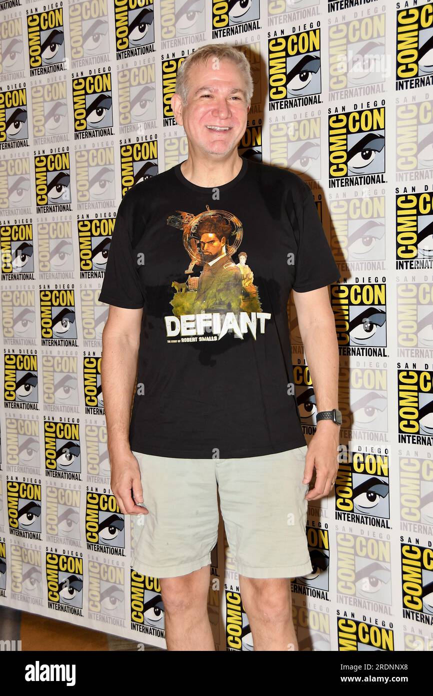 David Baxter arrives at the photocall for William Shatner: Call Me Bill at the at San Diego ...