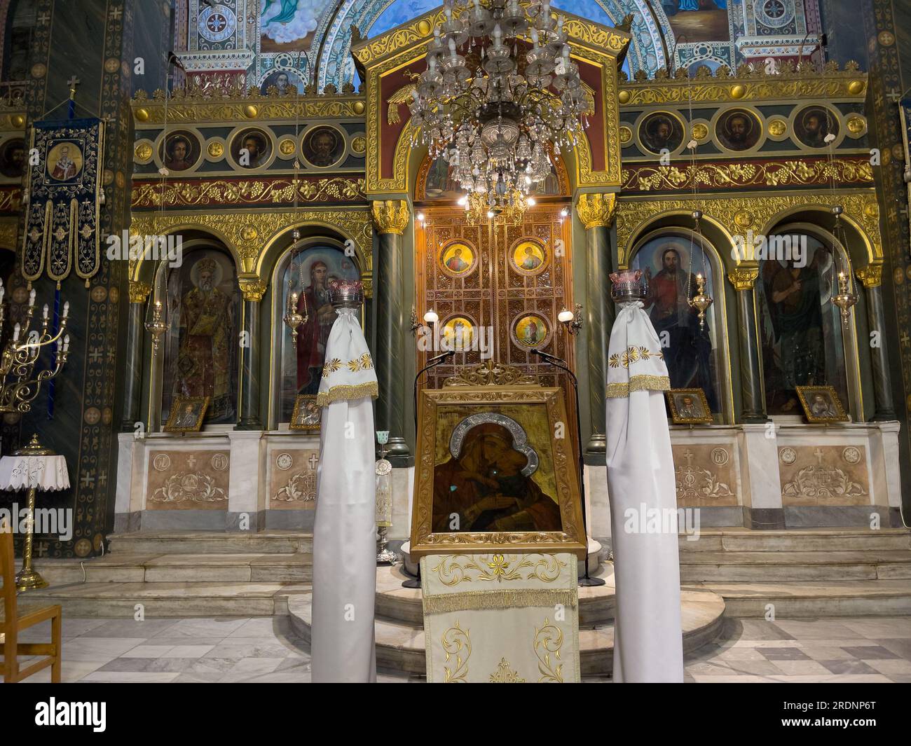 The church of hurch of Agios Nikolaos (Saint Nicholas) in kalamata city ...