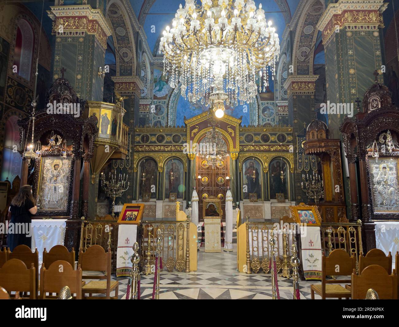 Iconic agios nikolaos church hi-res stock photography and images - Alamy