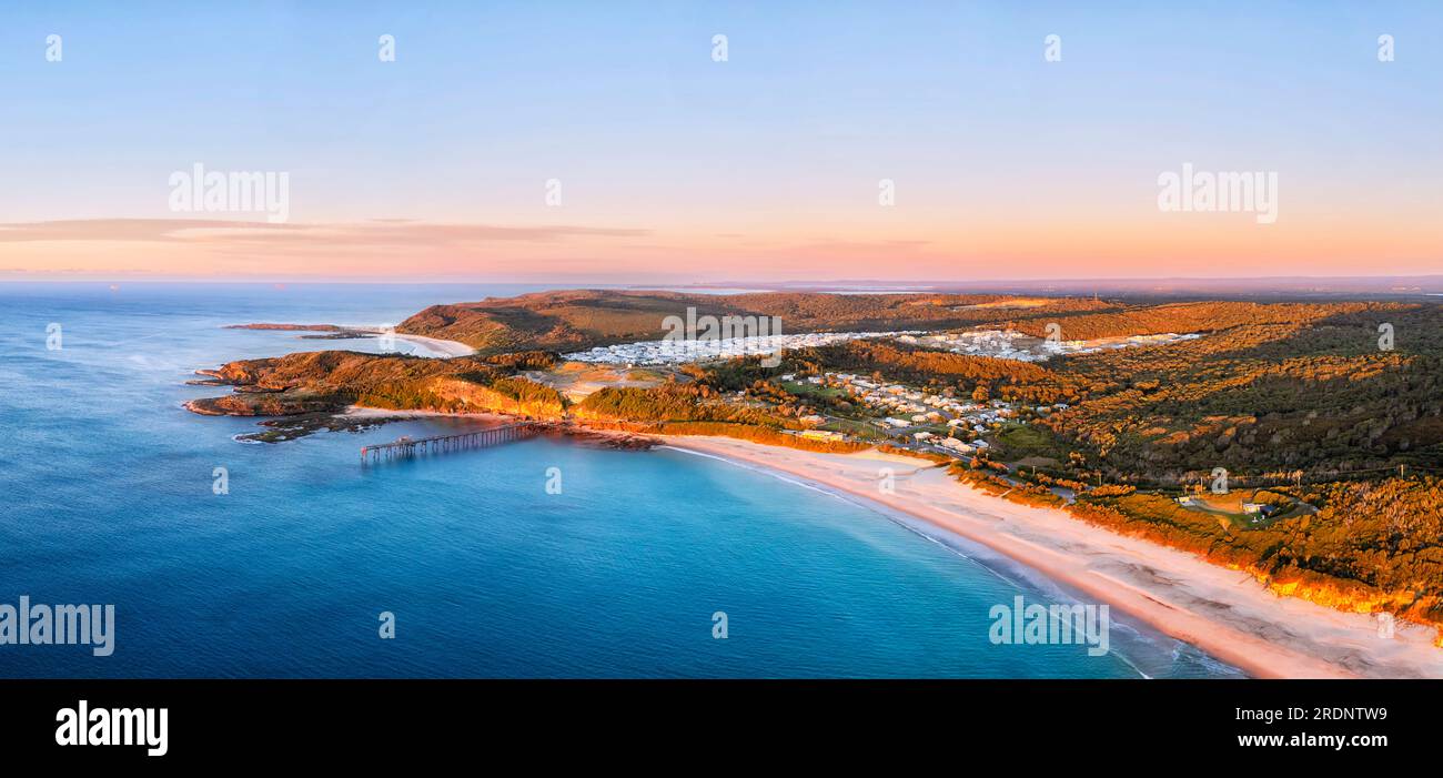 Aerial view summer camp hi-res stock photography and images - Alamy