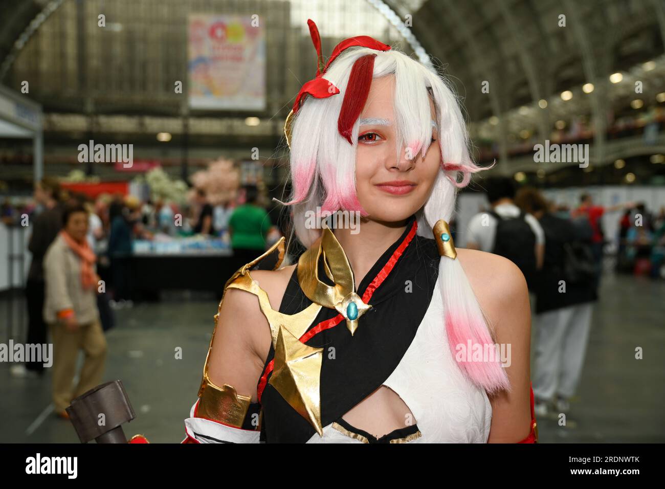 London, UK. 22nd July, 2023. Hyper Japan Cosplay Masquerade competition ...