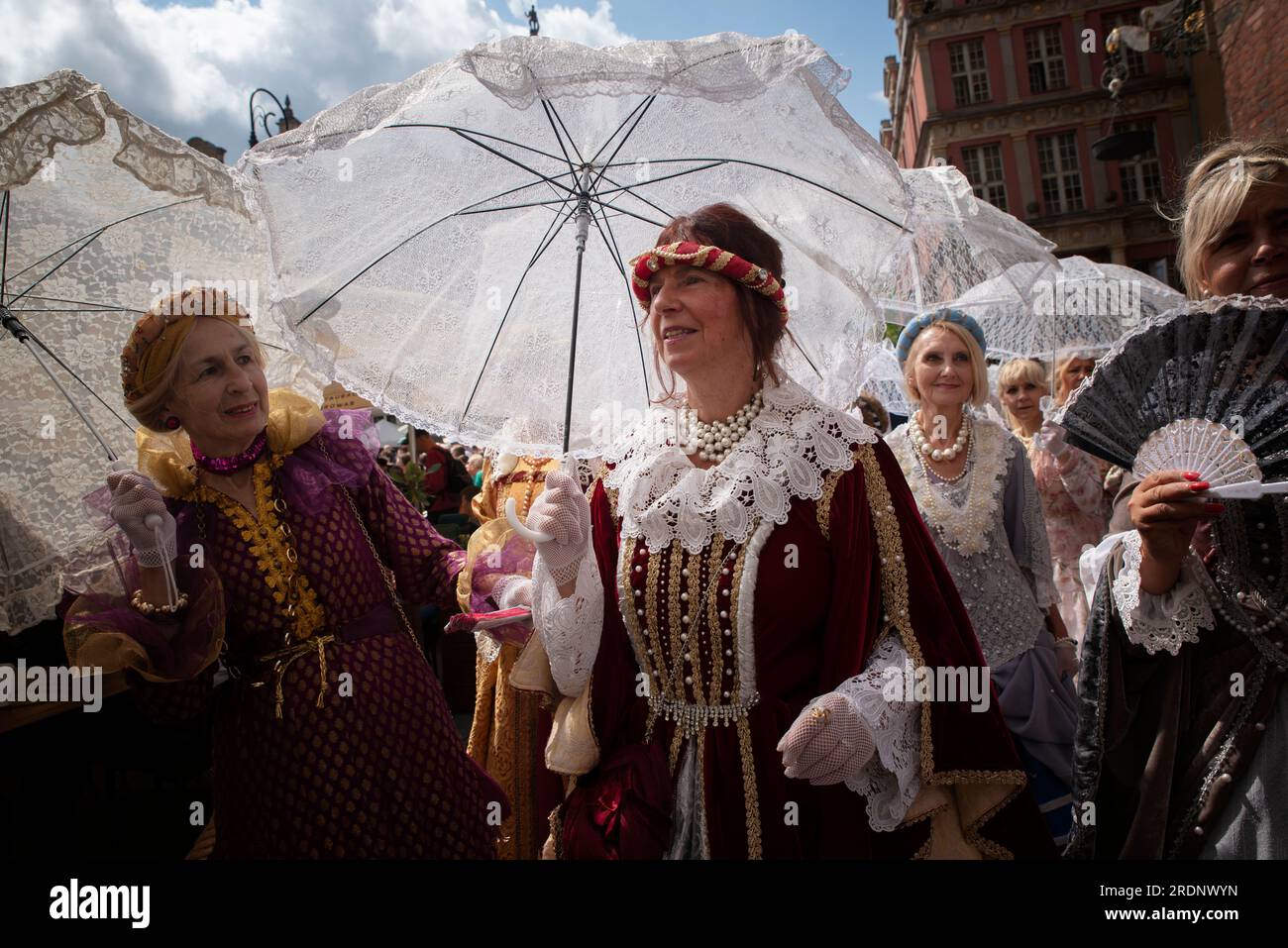 Gdansk, Poland. 22nd July 2023. Participants in the parade dressed as ...