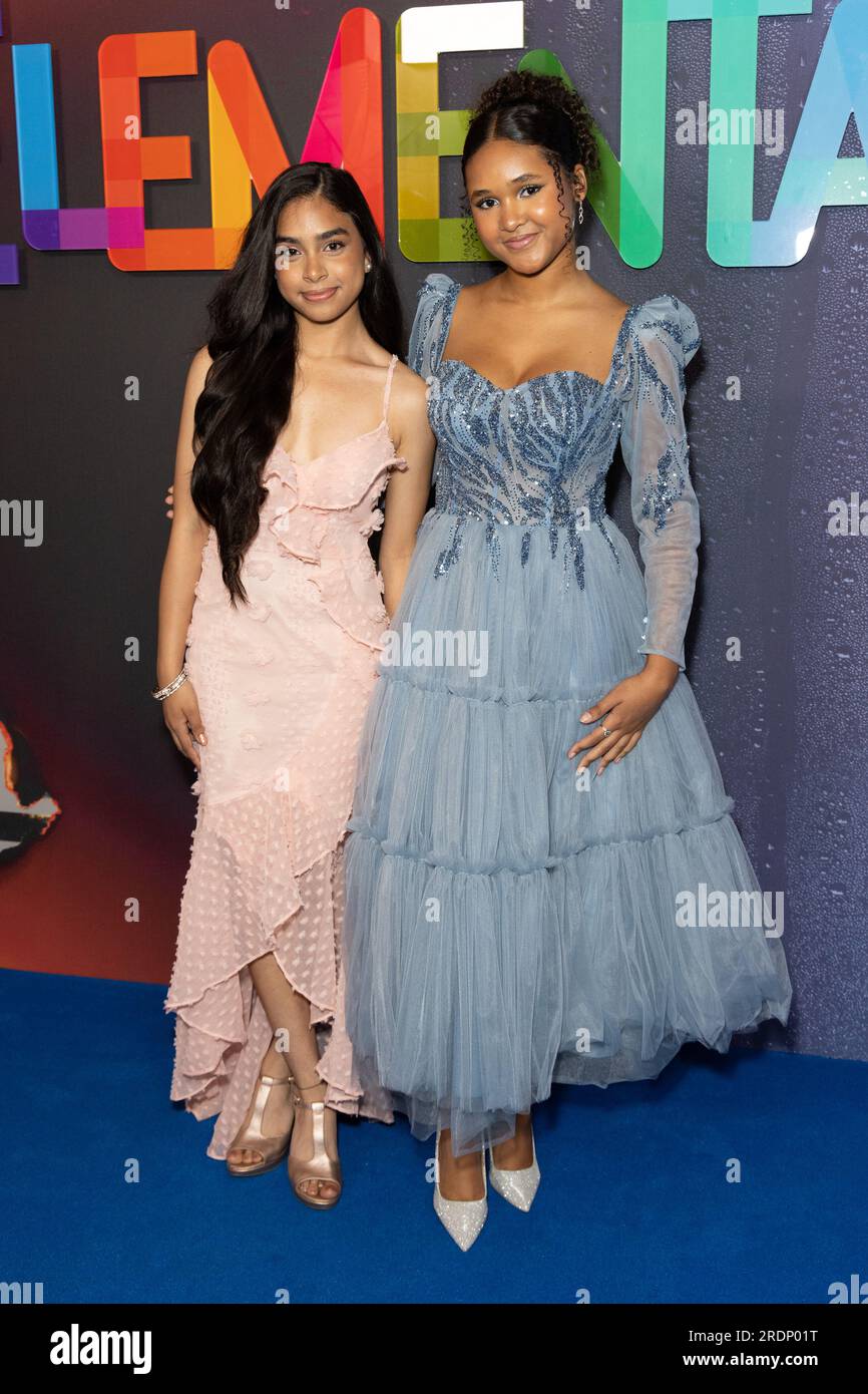 Guests attend Disney Pixar 'Elemental' Gala screening at Vue, West End ...
