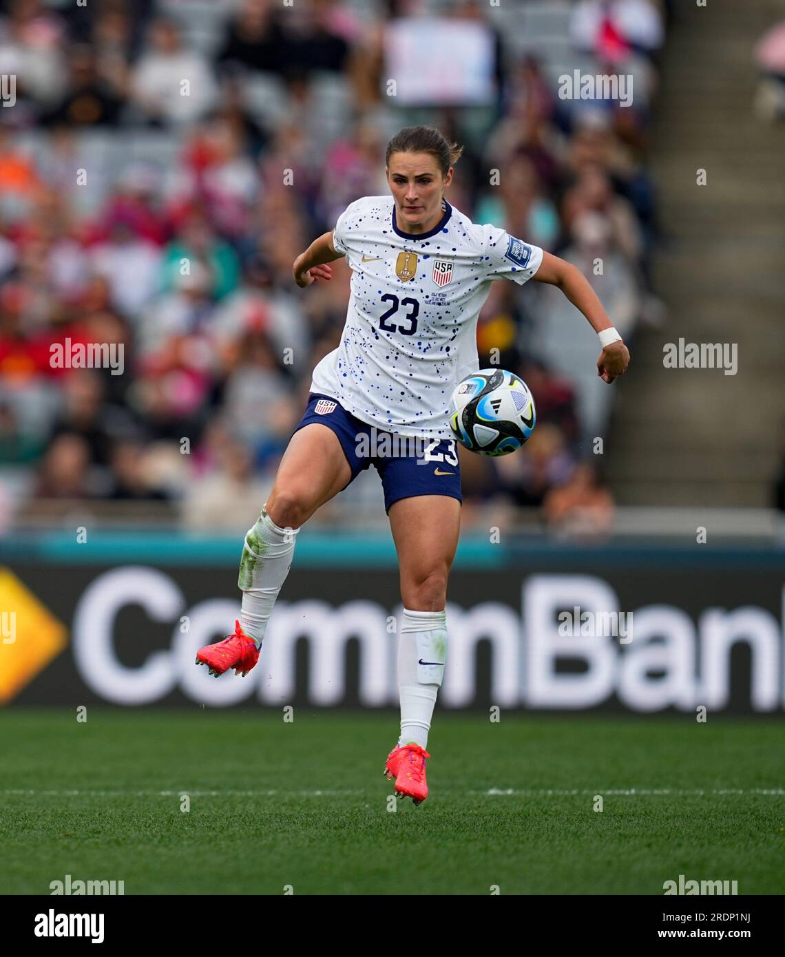 Eden Park, Auckland, New Zealand. 22nd July, 2023. Emily Fox (USA ...