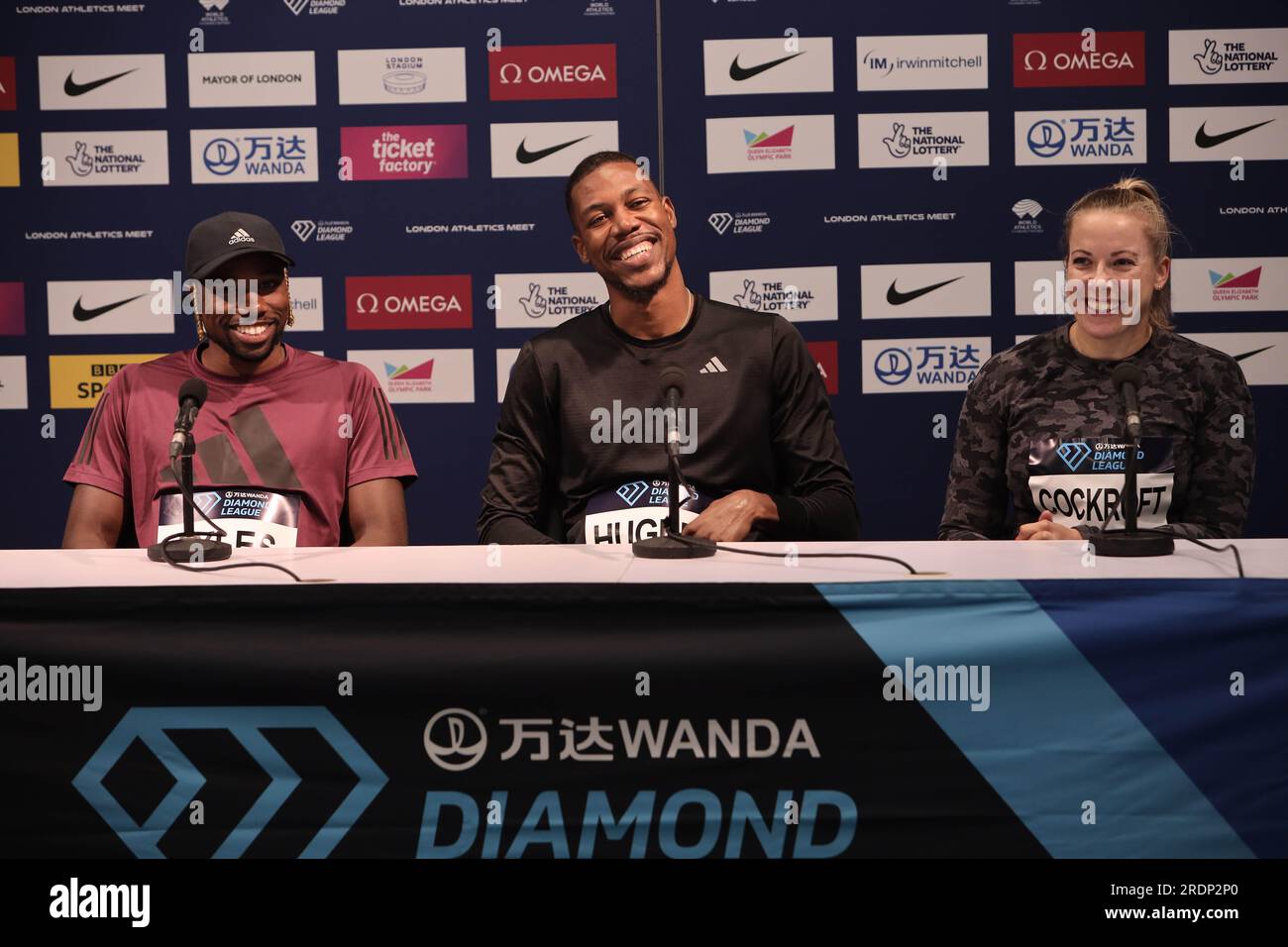 Khaleb Brooks giving inspirational winning speech Stock Photo - Alamy