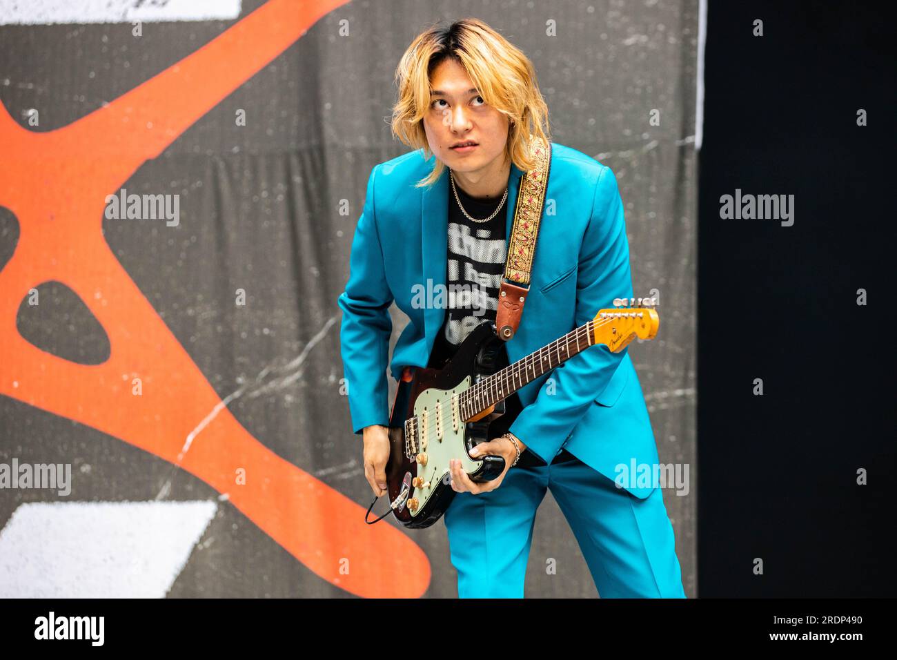 Milan, Italy. 22nd July, 2023. The Japanese rock band ONE OK ROCK ...