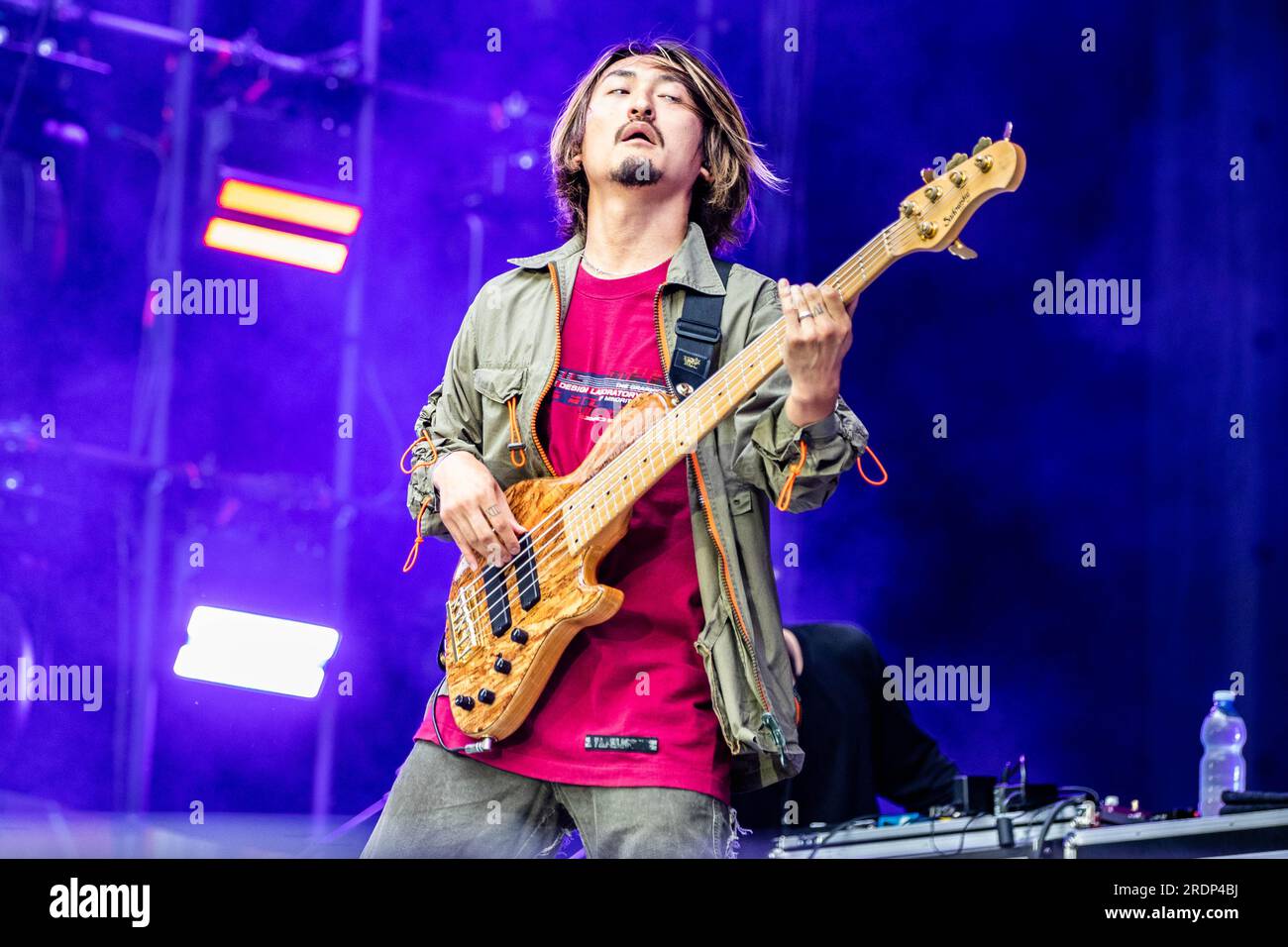 Milan, Italy. 22nd July, 2023. The Japanese rock band ONE OK ROCK ...