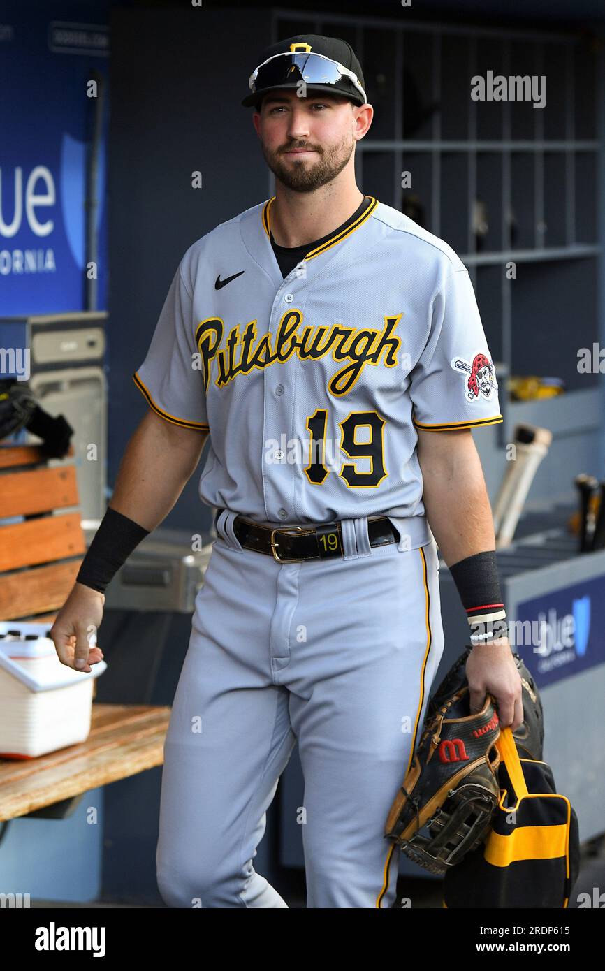 LOS ANGELES, CA - JULY 05: Pittsburgh Pirates third baseman Jared ...