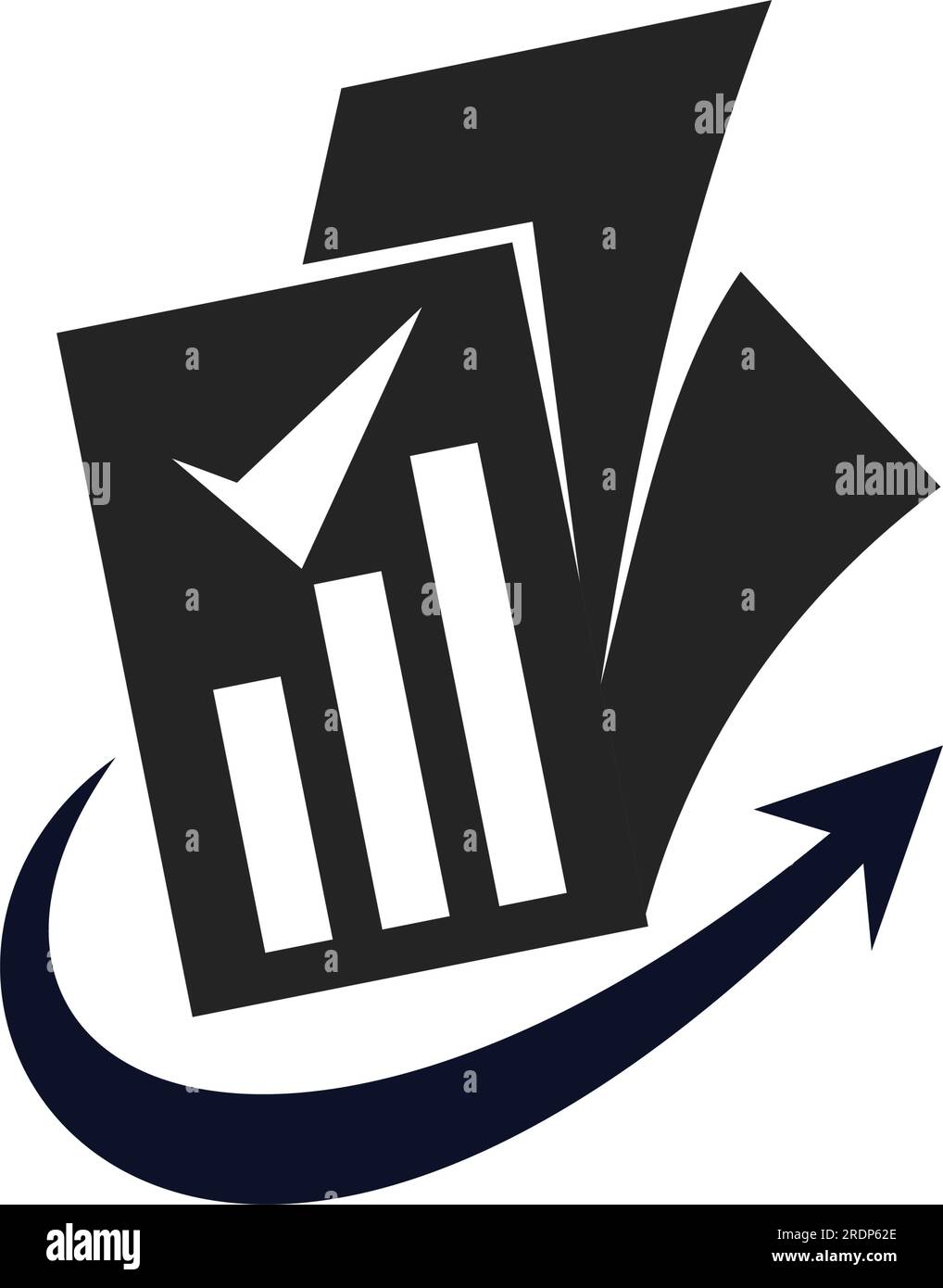 accounting logo template. Icon Illustration Brand Identity. Isolated ...