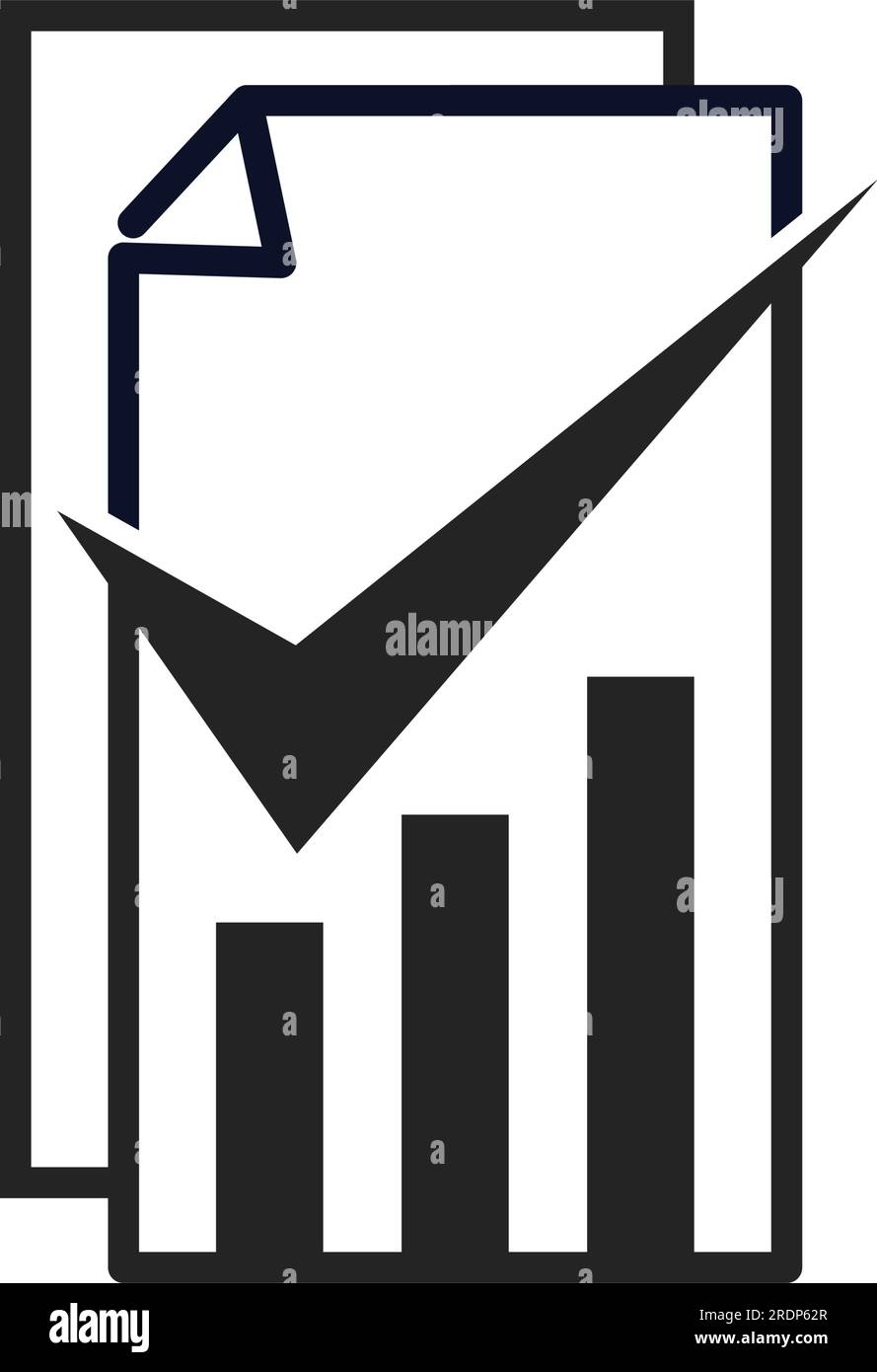 accounting logo template. Icon Illustration Brand Identity. Isolated ...
