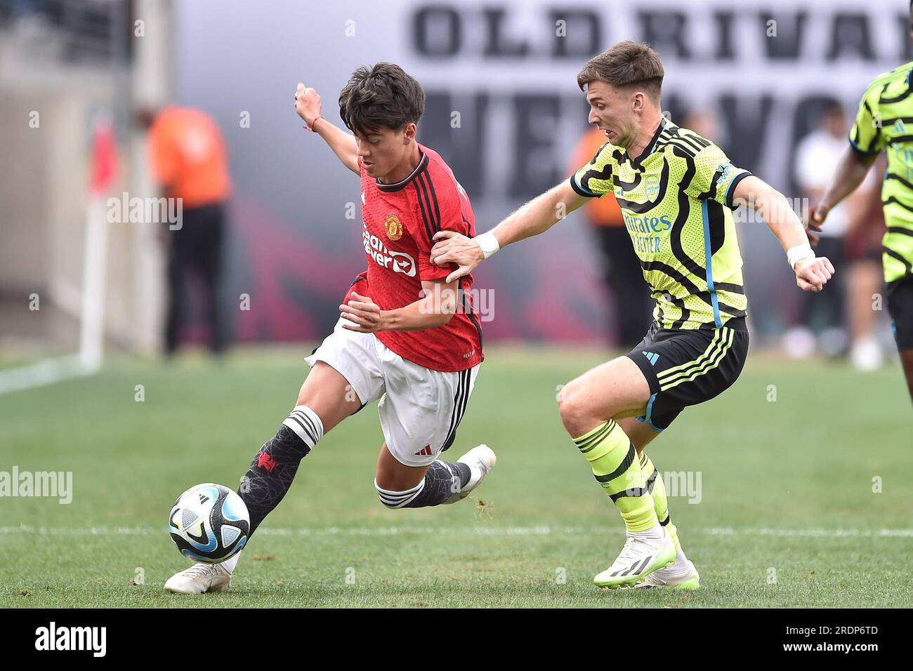 East Rutherford, New Jersey, USA. 22nd July, 2023. Manchester United ...