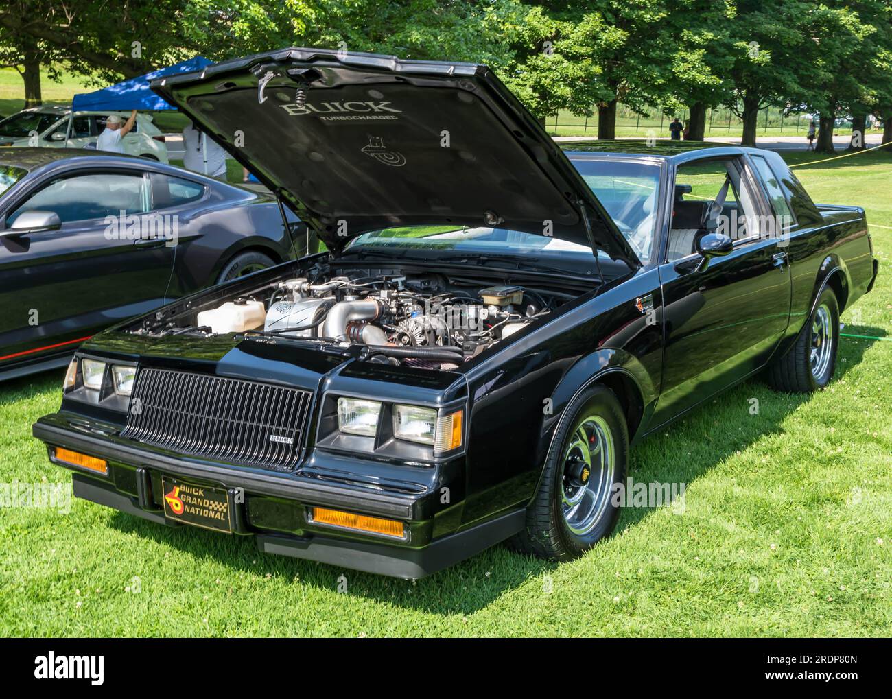 A Buick Grand National on display at a car show in Pittsburgh ...