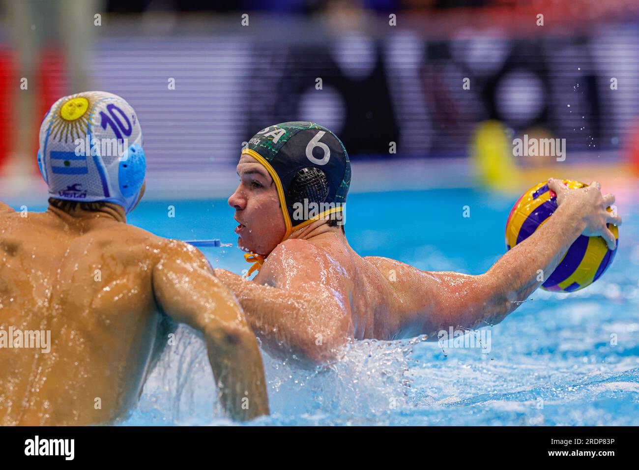 Fukuoka, Japan. 23rd July, 2023. FUKUOKA, JAPAN - JULY 23: Ross Stone ...