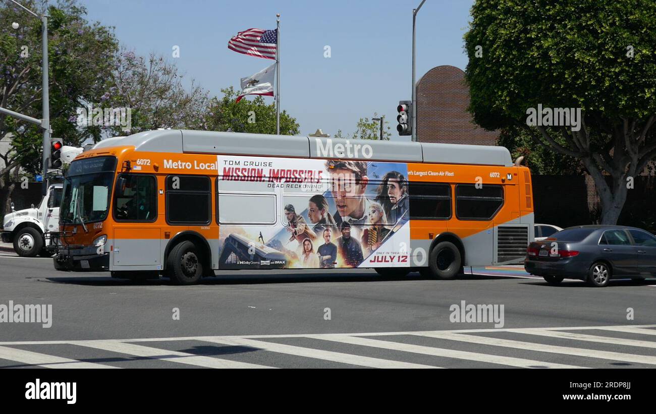 Los Angeles, California, USA 21st July 2023 Tom Cruise Mission ...