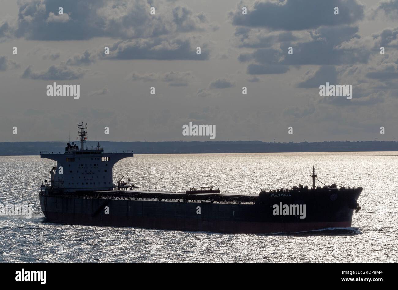 Oil Tanker, The Great Belt Strait, Denmark,Europe Stock Photo - Alamy