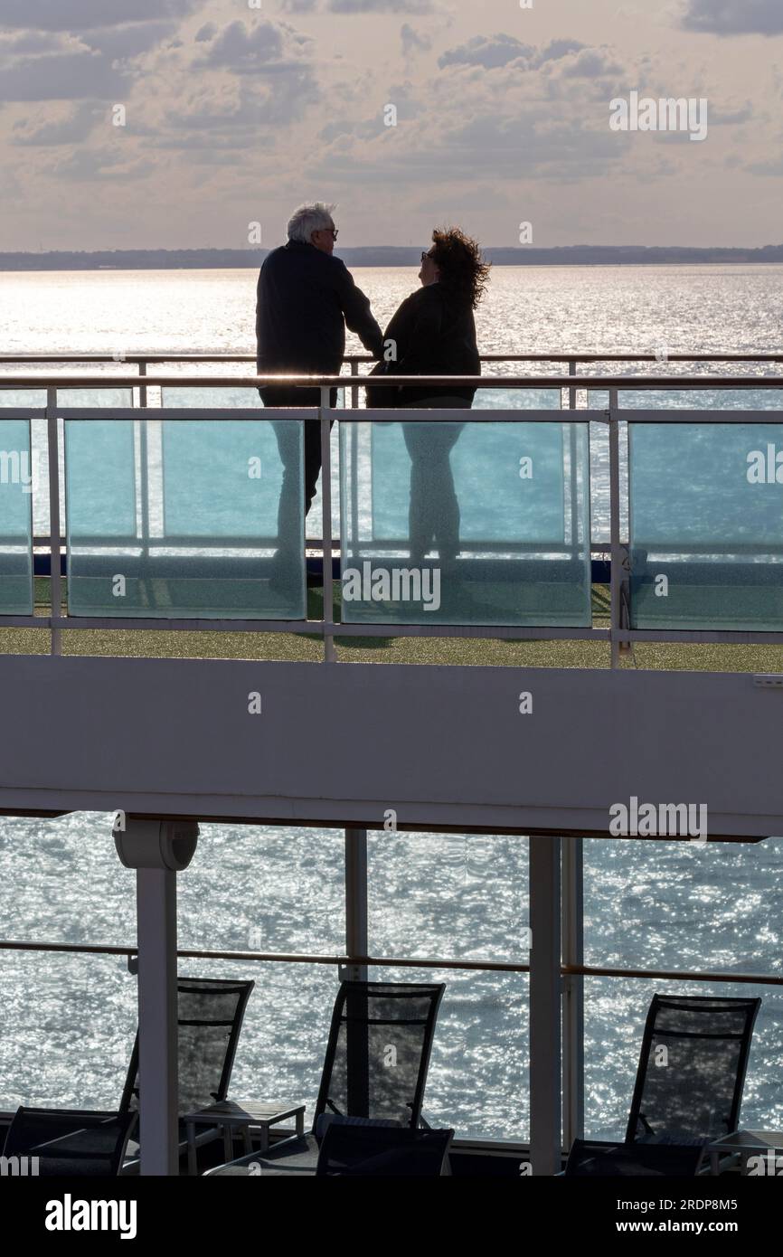 Cruise ship, The Great Belt Strait, Denmark,Europe Stock Photo - Alamy