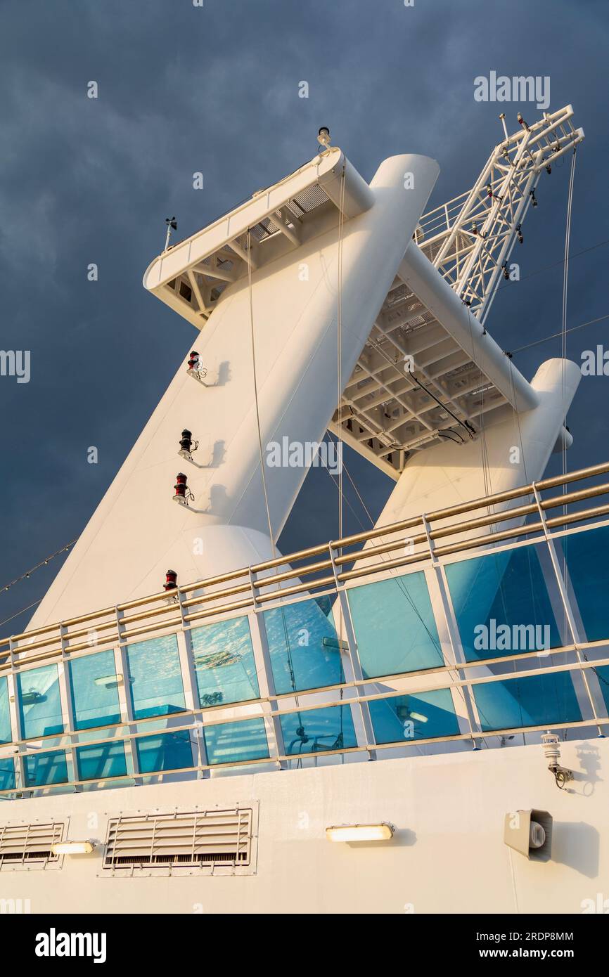 Cruise ship, The Great Belt Strait, Denmark,Europe Stock Photo - Alamy
