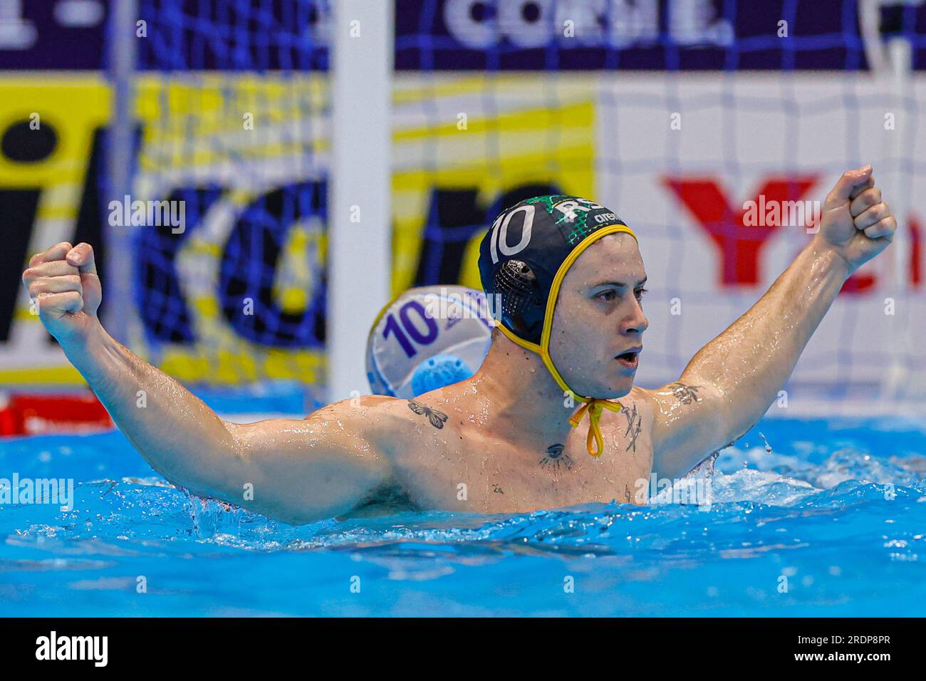 Fukuoka, Japan. 23rd July, 2023. FUKUOKA, JAPAN - JULY 23: Joshua Faber ...