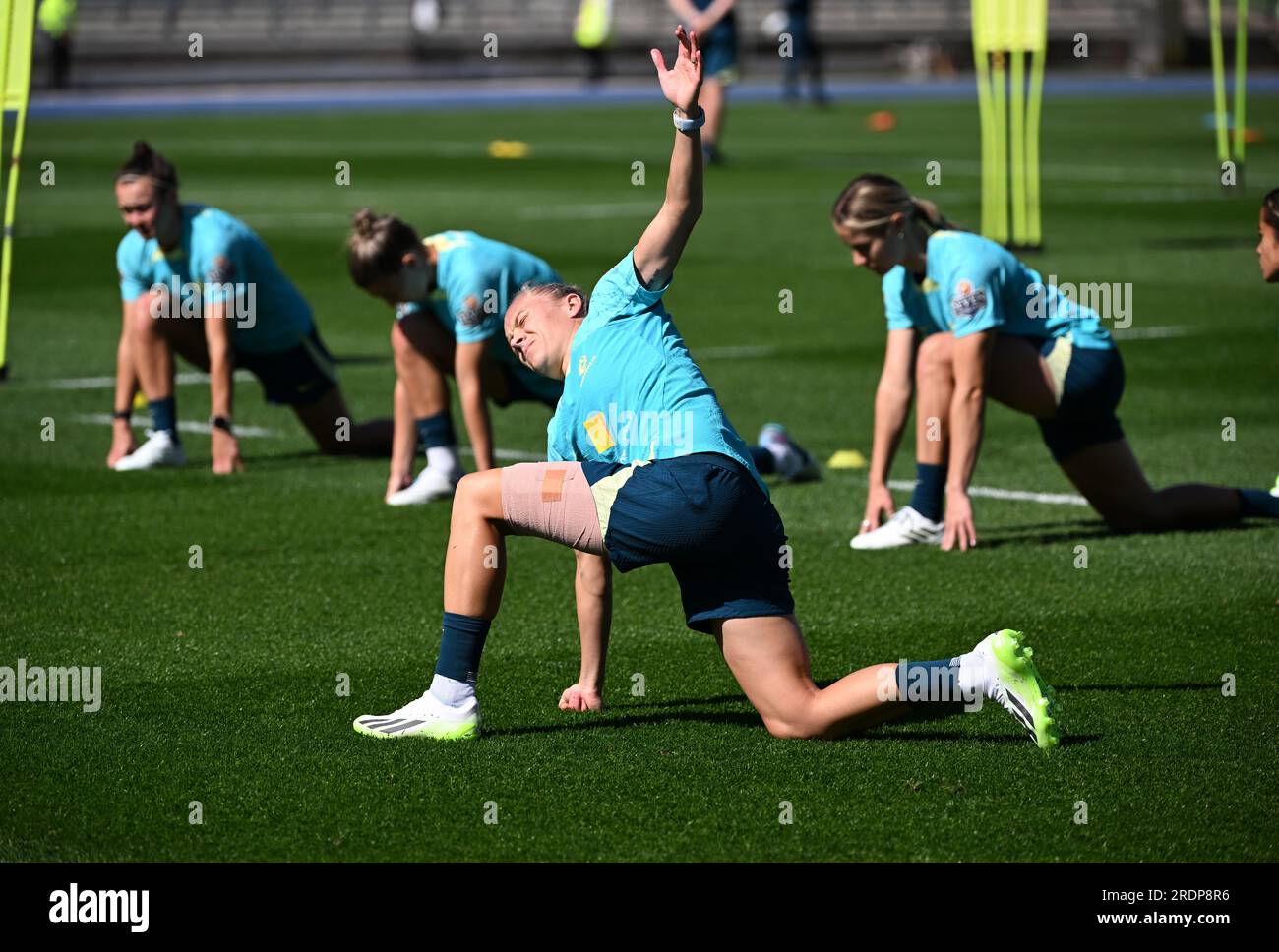 Brisbane, Australia. 23rd July, 2023. Tameka Yallop is seen during an ...