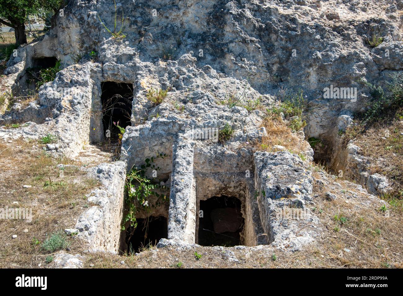 Necropolis cliff tomb hi-res stock photography and images - Alamy