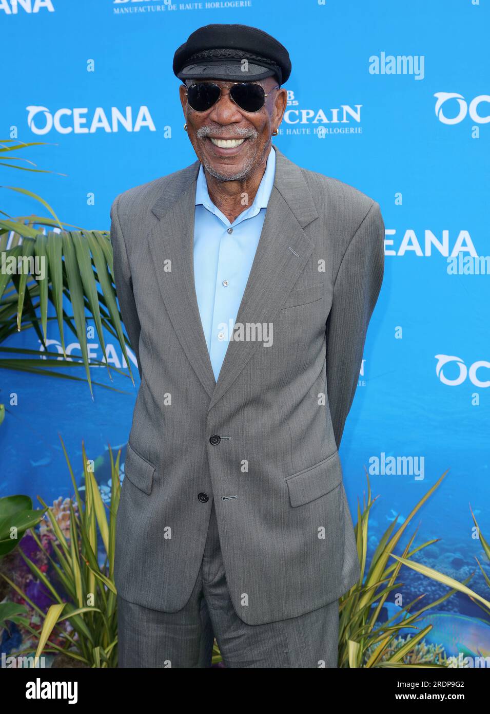 Dana Point, USA. 22nd July, 2023. Morgan Freeman arrives at Oceanas ...