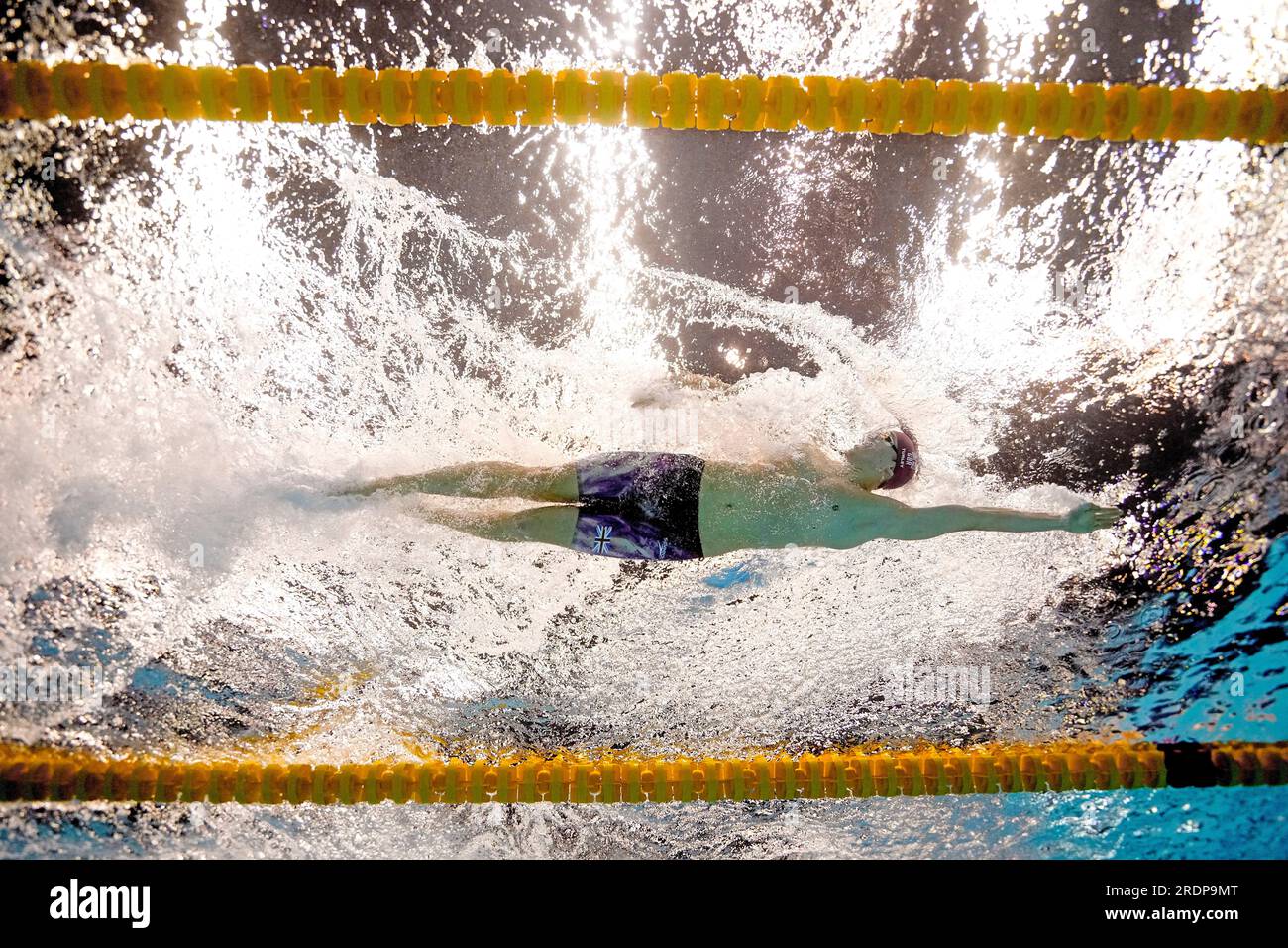 Luke Thomas Turley, of Great Britain, competes in the men's 400m ...