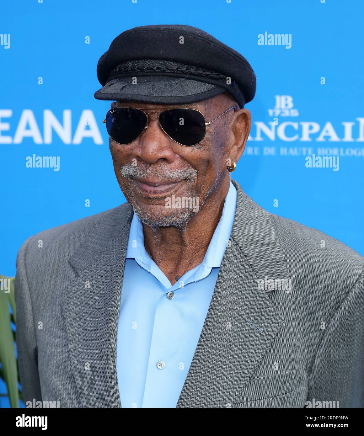 Dana Point, USA. 22nd July, 2023. Morgan Freeman arrives at Oceanas ...