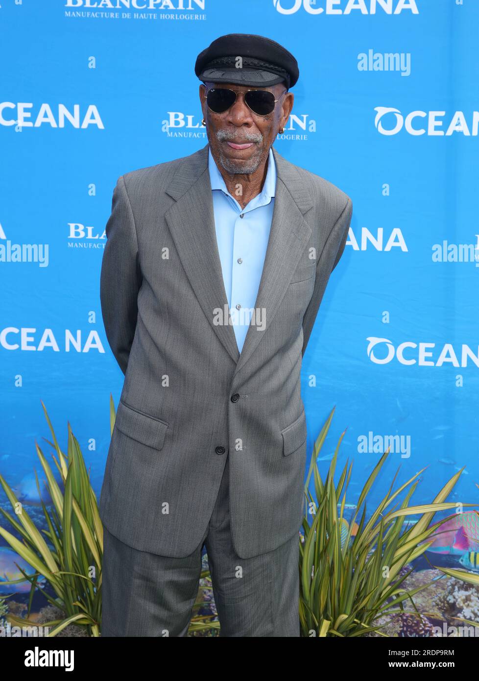 Dana Point, USA. 22nd July, 2023. Morgan Freeman arrives at Oceanas ...