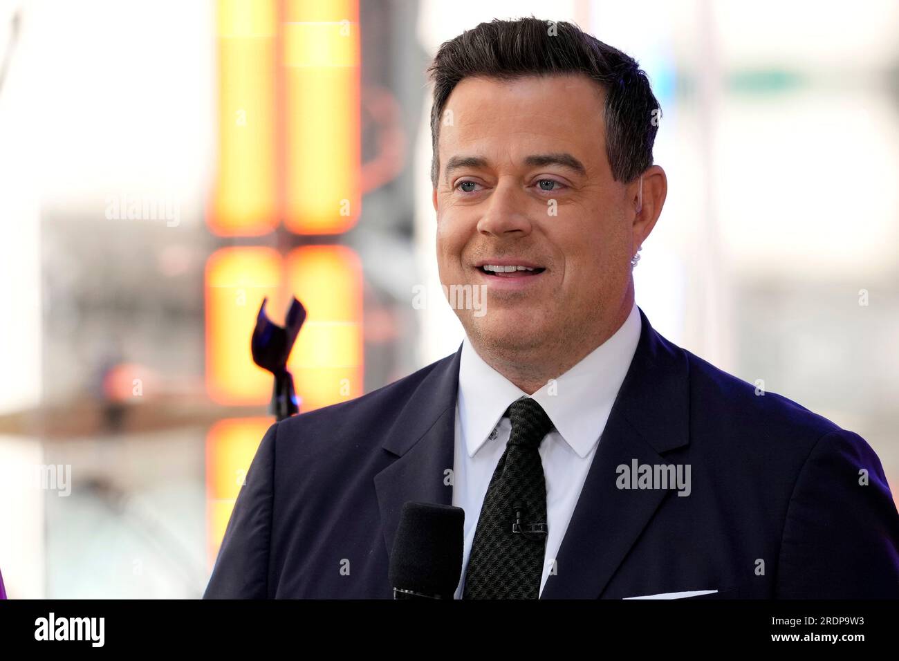 Carson Daly appears on NBC's "Today" show at Rockefeller Plaza on ...